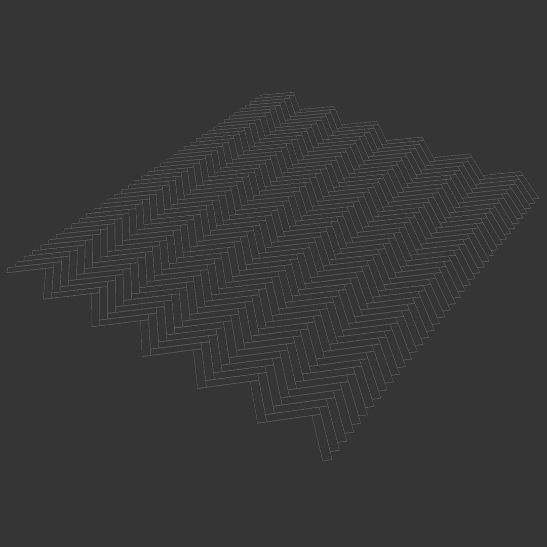 Parquet English Herringbone 3D model - TurboSquid 1846924