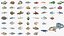 50 Fish Sea Creatures Collection V1 3D Model - TurboSquid 2557856