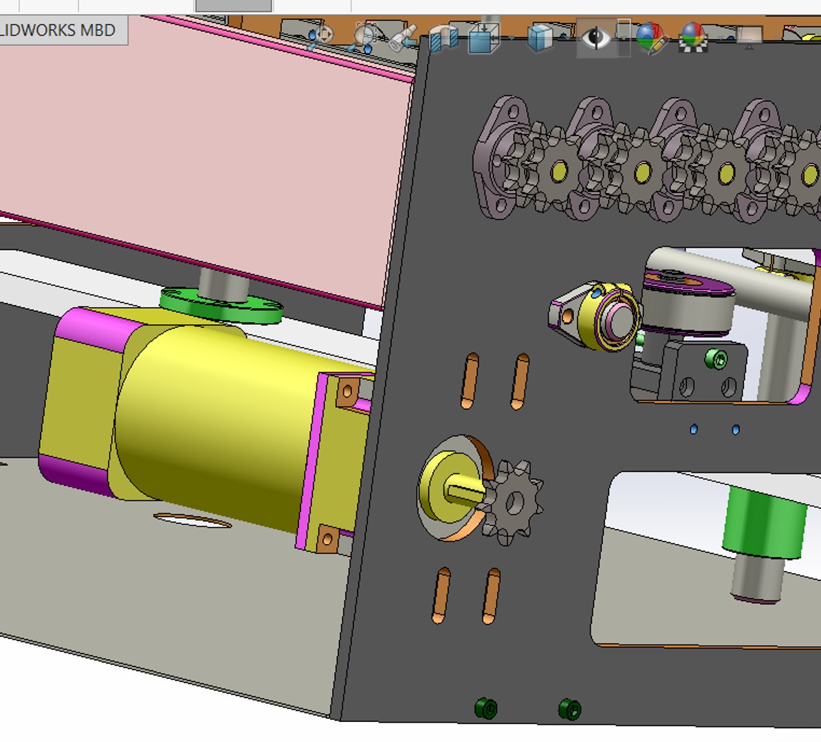 3D Assembly Line Positioning Mechanism - TurboSquid 1463680