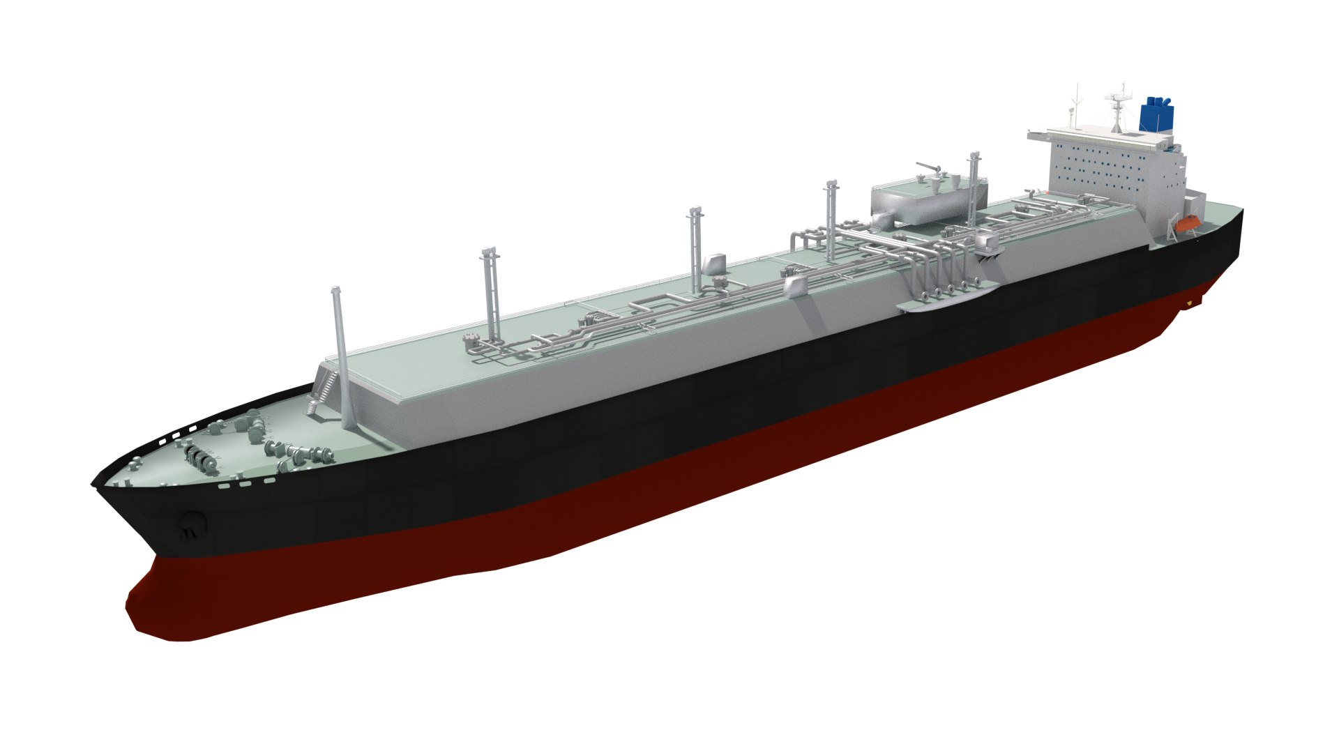 3D Lng Carrier Technigaz Gtt - TurboSquid 1251021