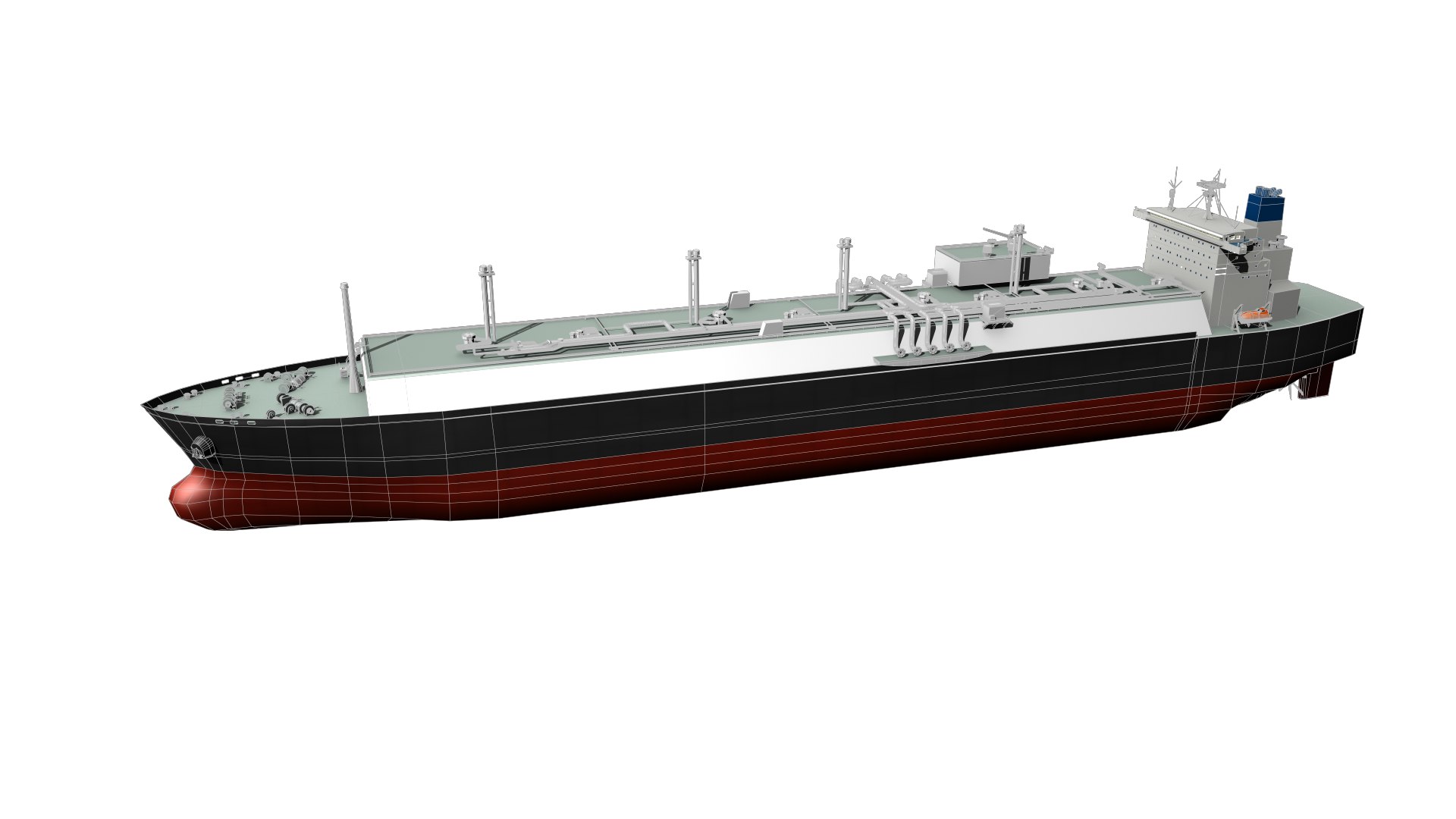 3D Lng Carrier Technigaz Gtt - TurboSquid 1251021