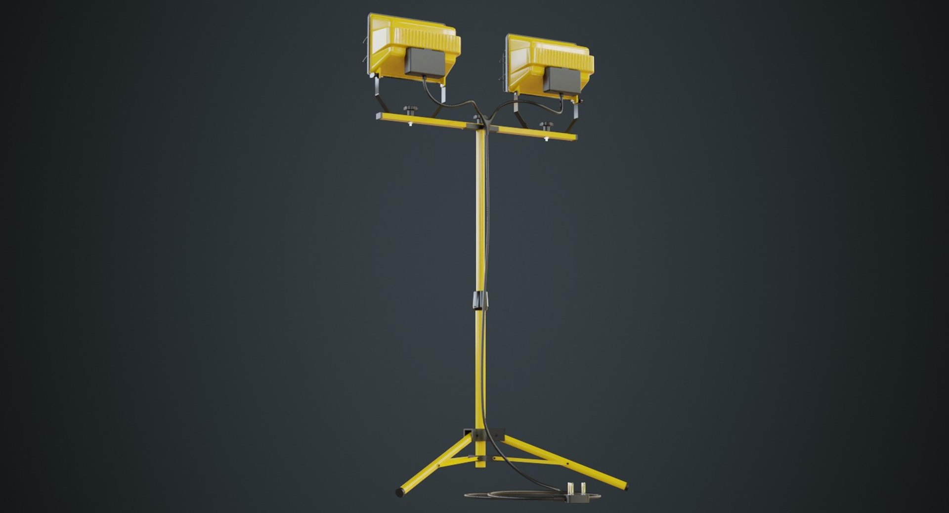 3D Model Halogen Work Light - TurboSquid 1412345