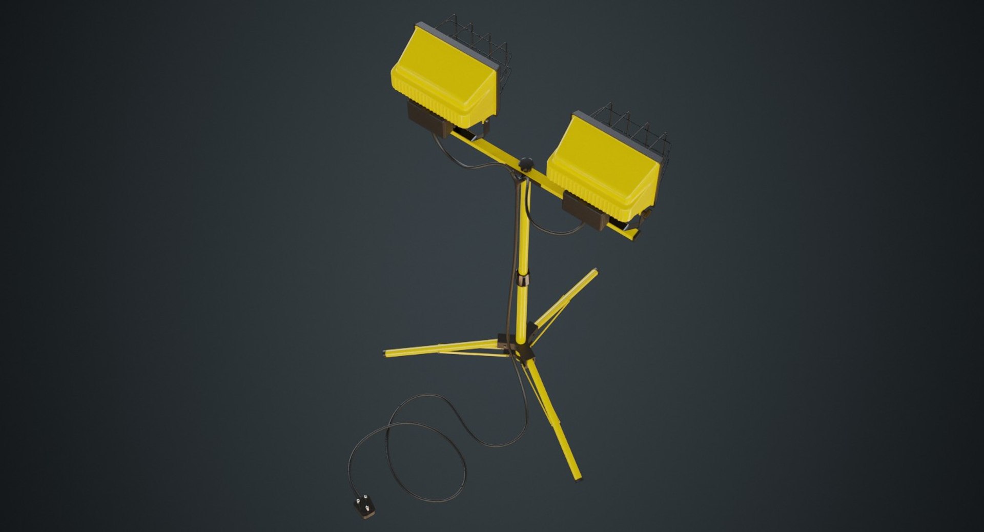 3D Model Halogen Work Light - TurboSquid 1412345