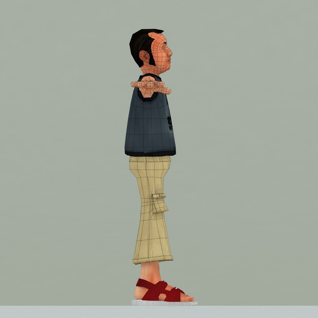 3D Bubun Character - TurboSquid 1325364