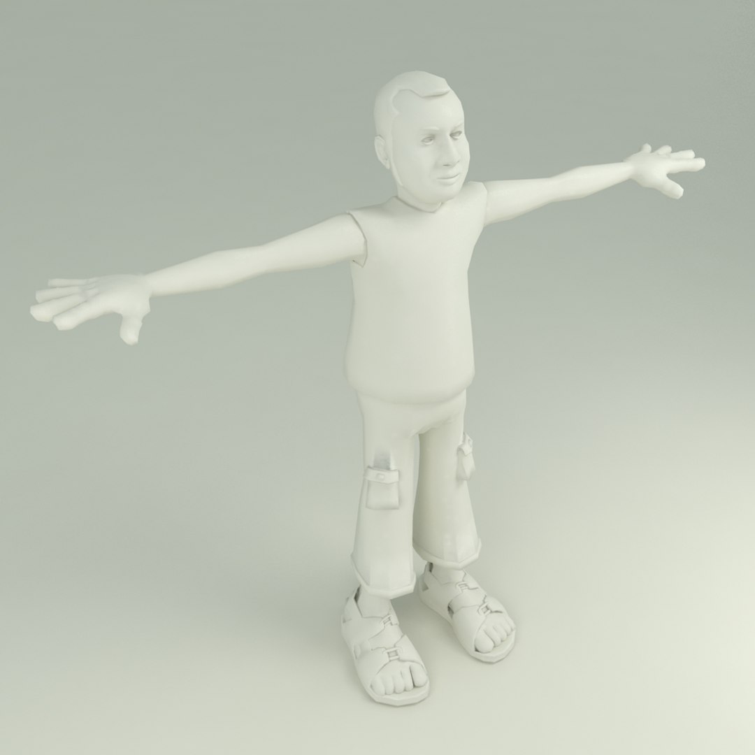 3D Bubun Character - TurboSquid 1325364