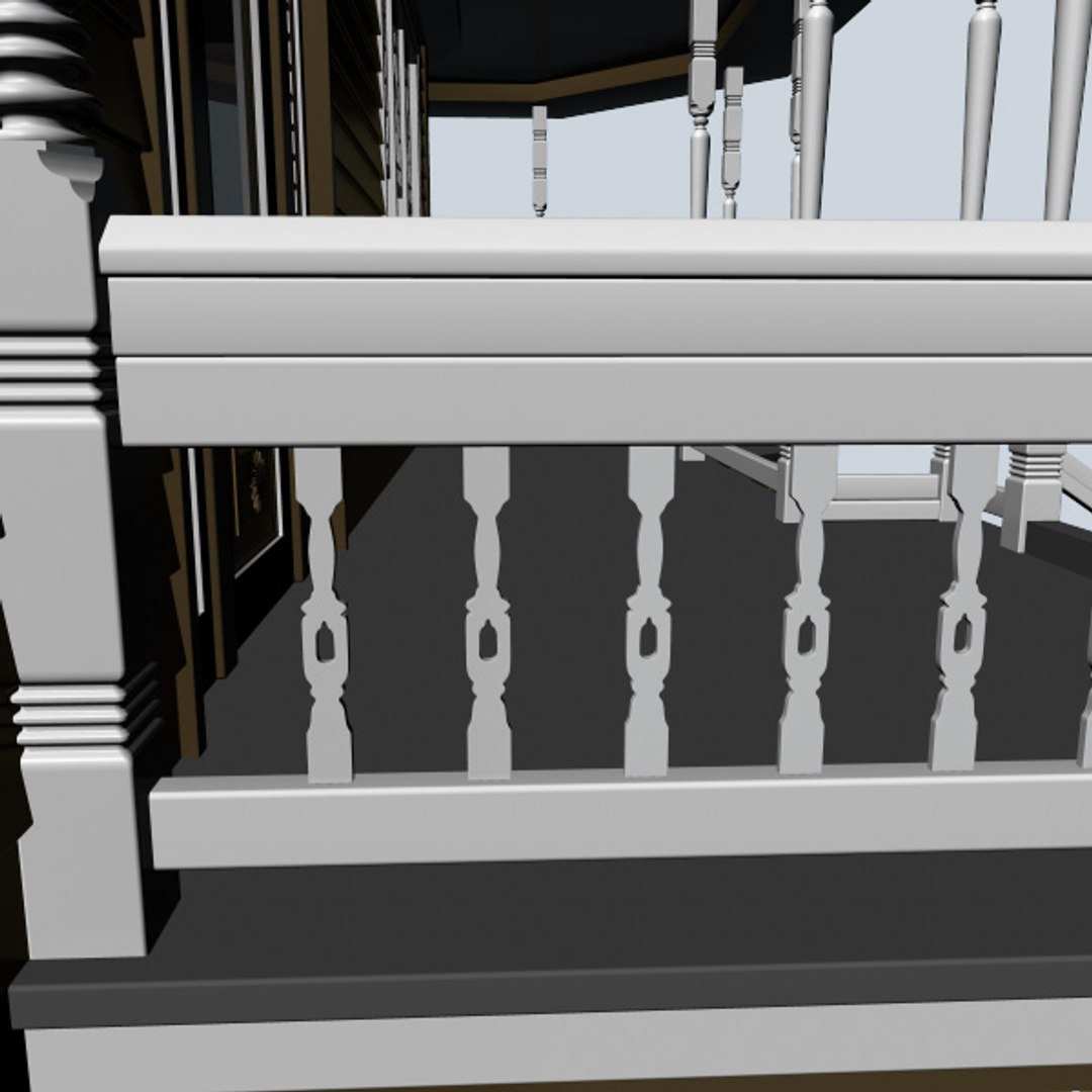 3d decorative baluster