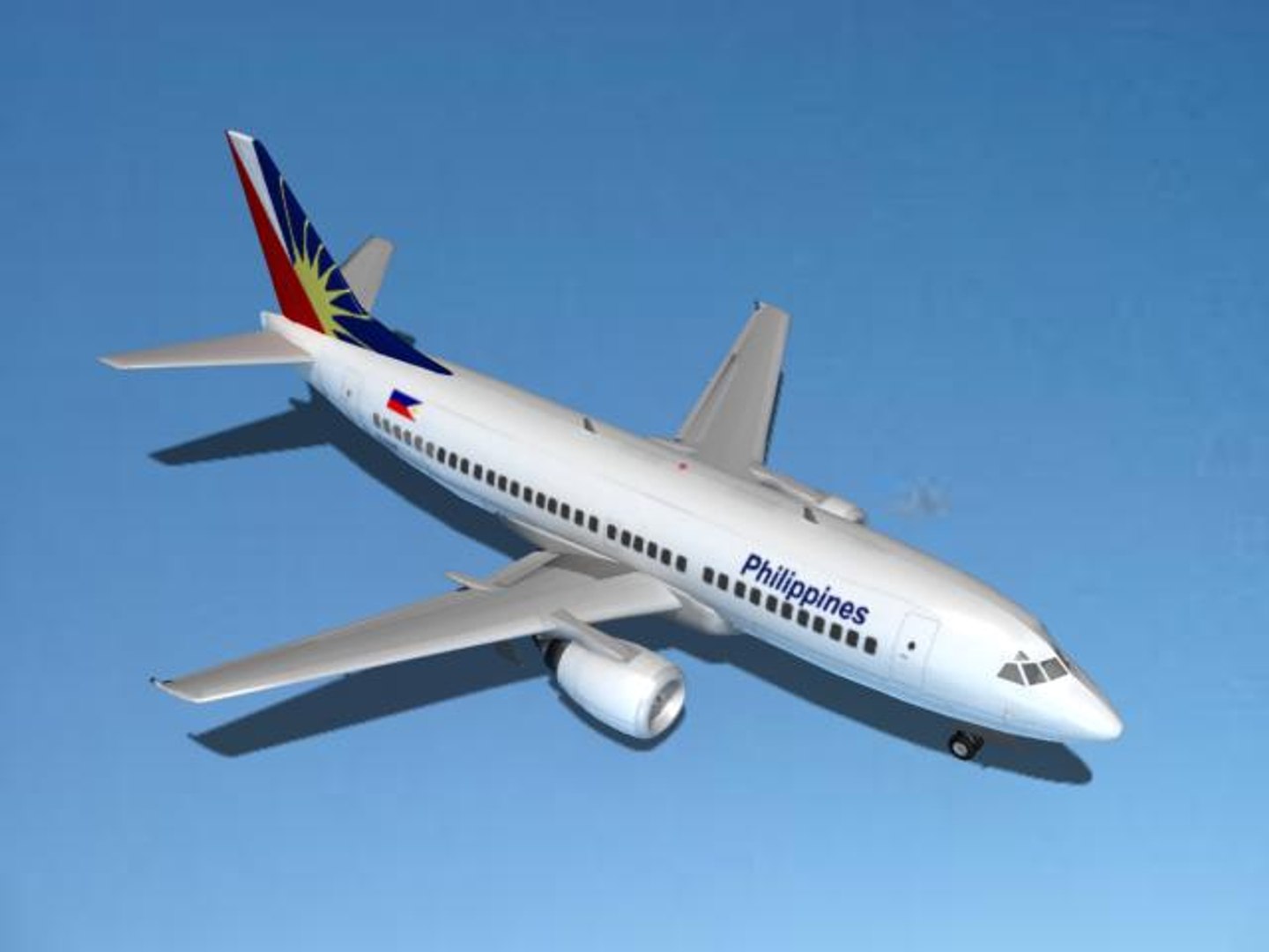 3d Boeing 737 737-300 Model