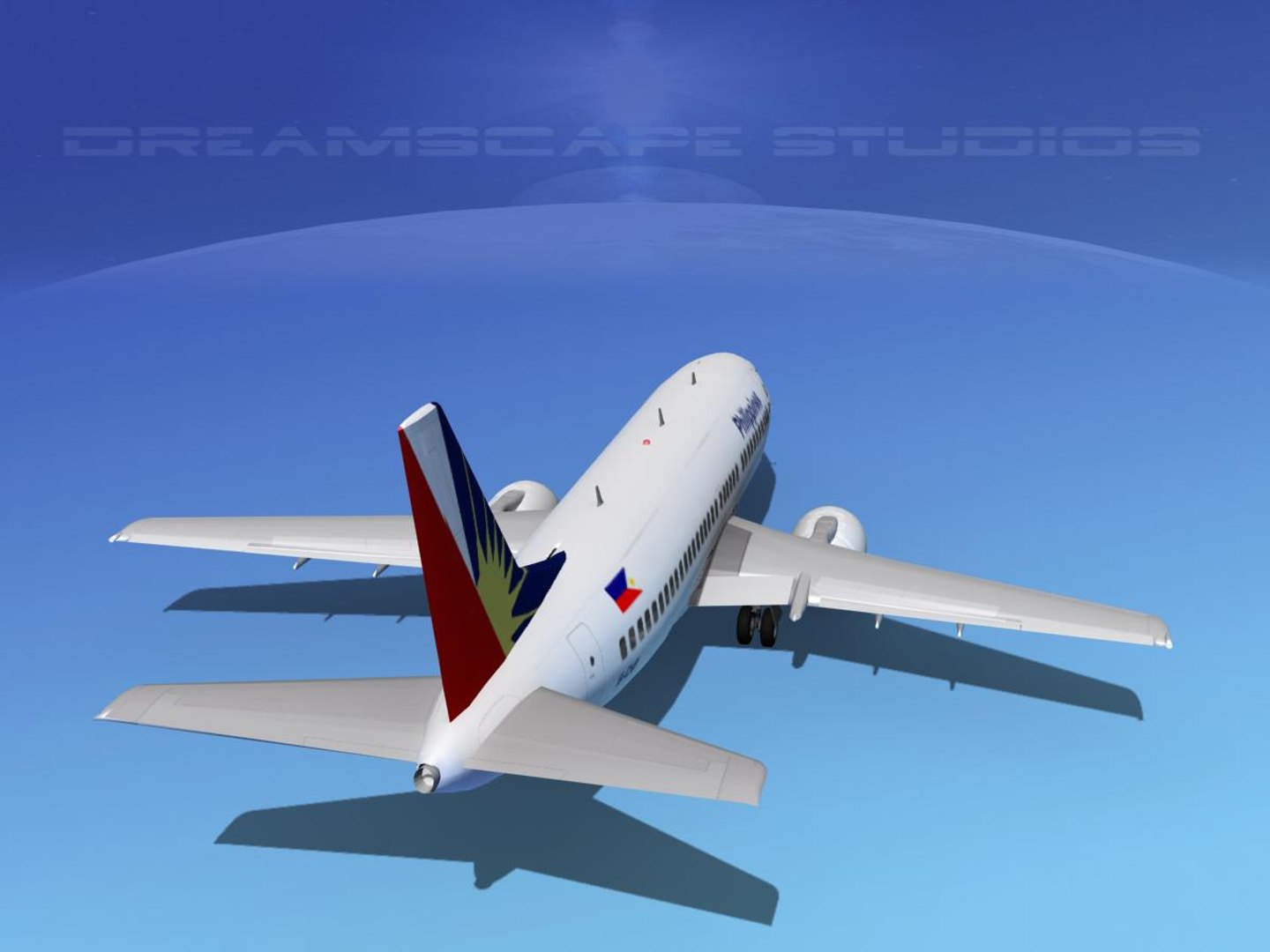 3d Boeing 737 737-300 Model