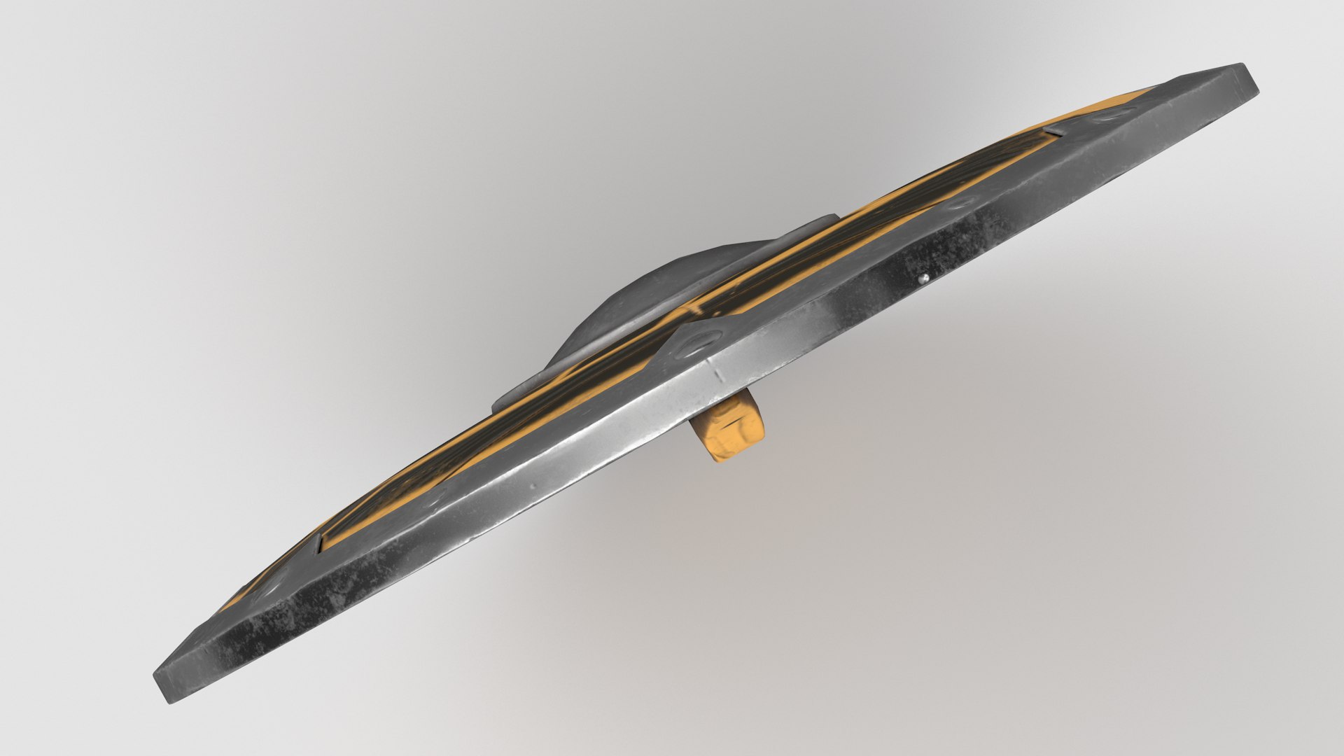 3D Model Yellow Viking Shield - TurboSquid 1739849