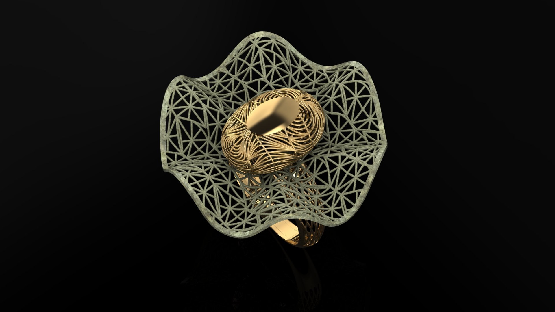 Gold Ring 3D Model - TurboSquid 1703005