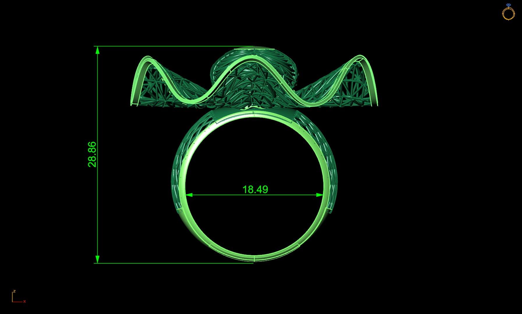 Gold Ring 3D Model - TurboSquid 1703005