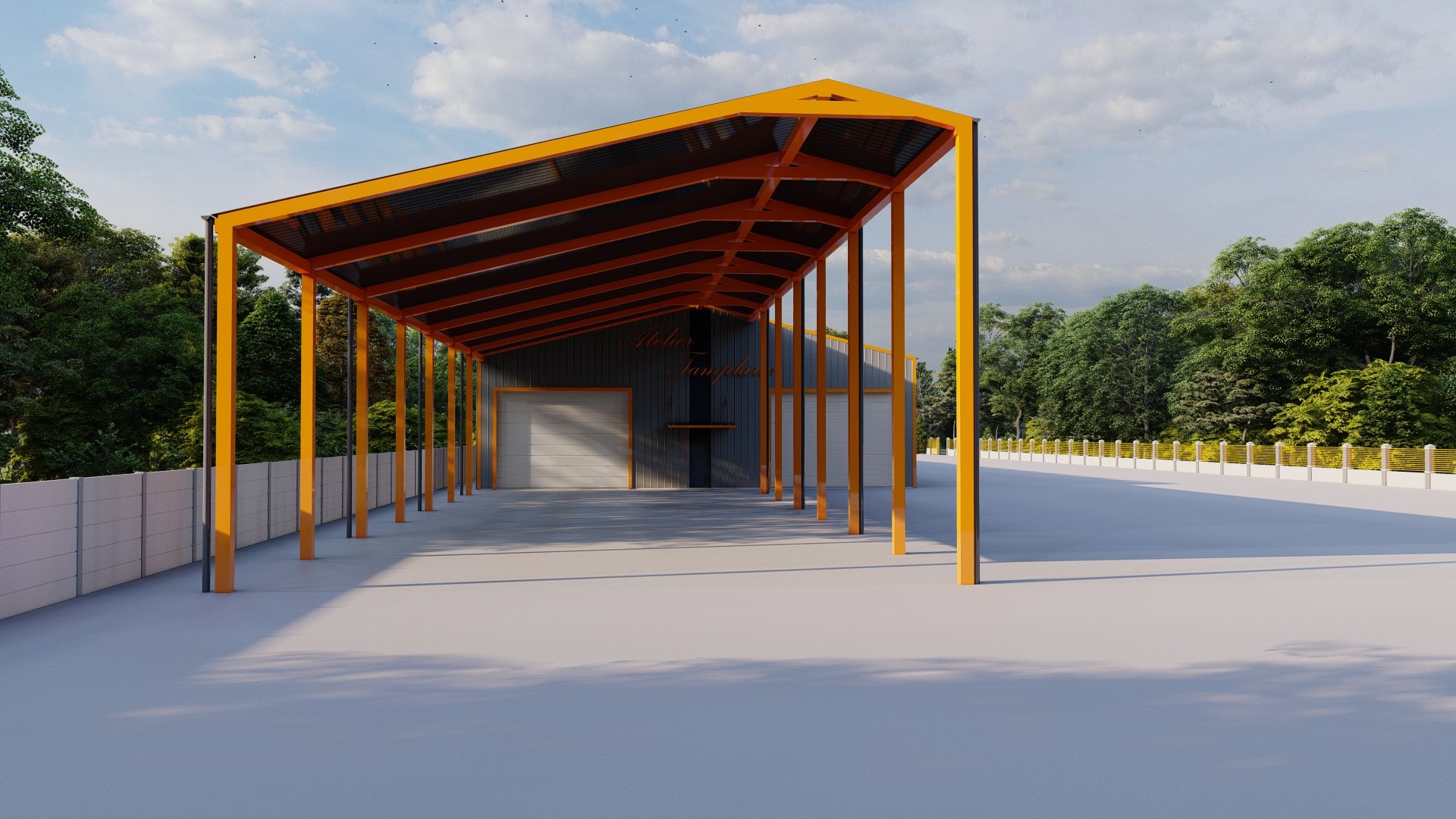 Deposit exterior modeling 3D model - TurboSquid 1833641