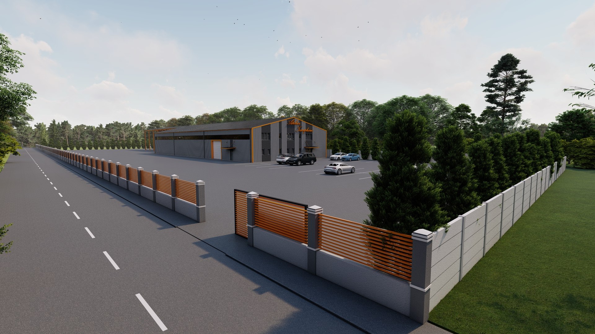 Deposit exterior modeling 3D model - TurboSquid 1833641