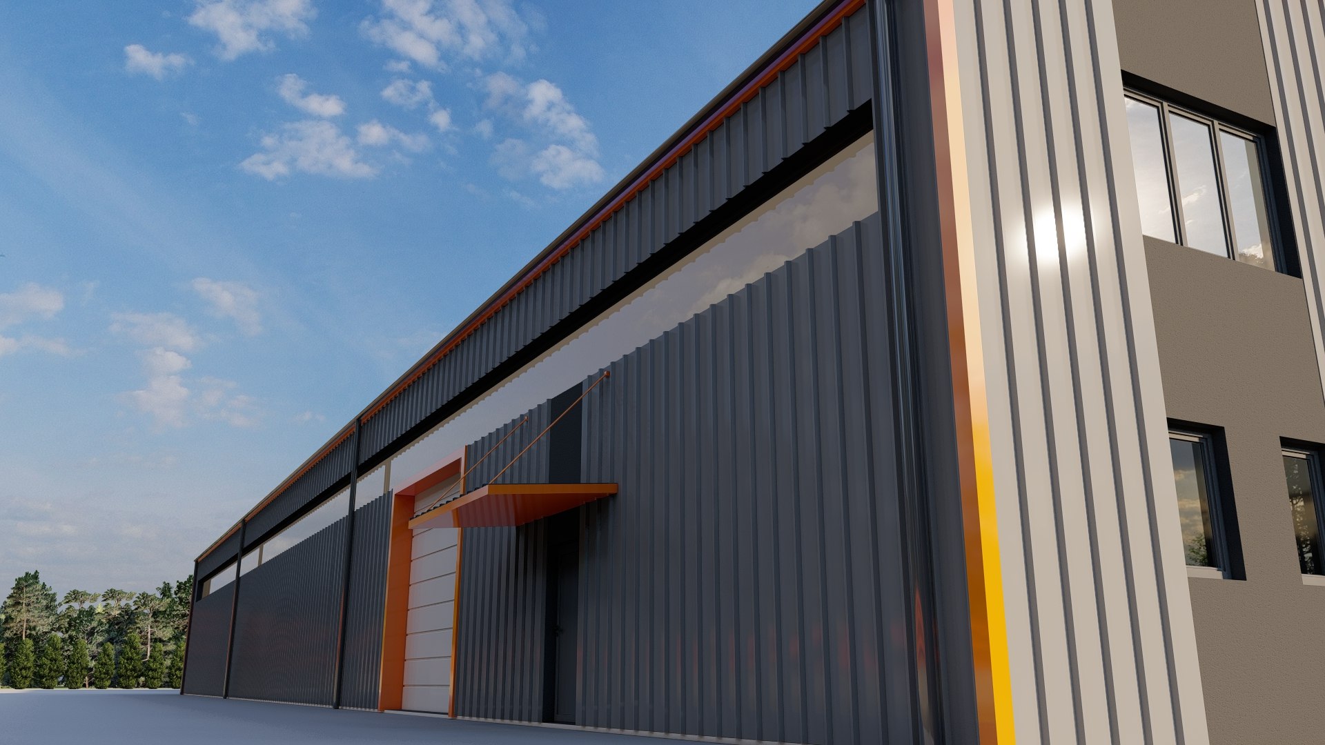 Deposit exterior modeling 3D model - TurboSquid 1833641