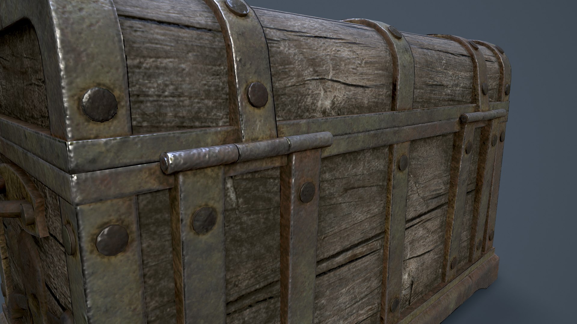 3D Pirate Treasure Coins Chest Model - TurboSquid 1640886