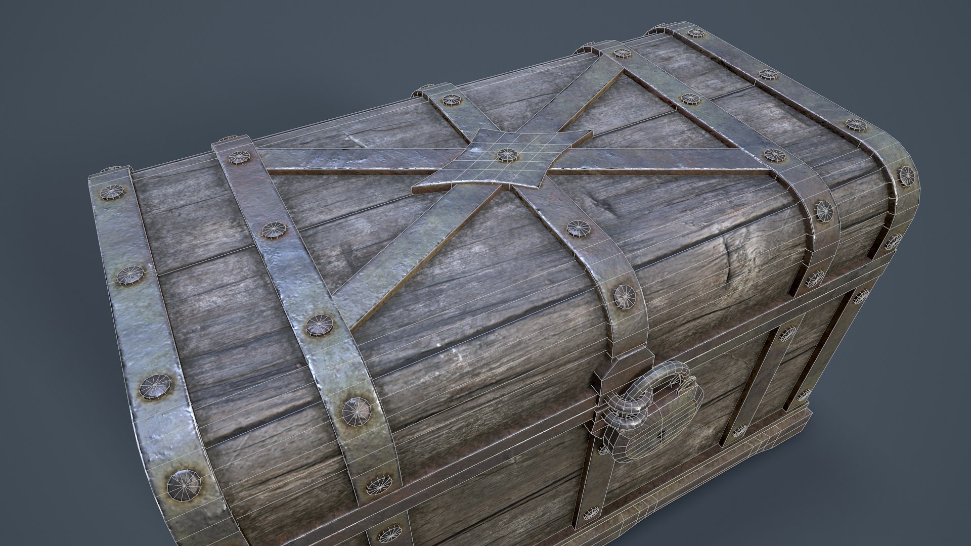 3D Pirate Treasure Coins Chest Model - TurboSquid 1640886