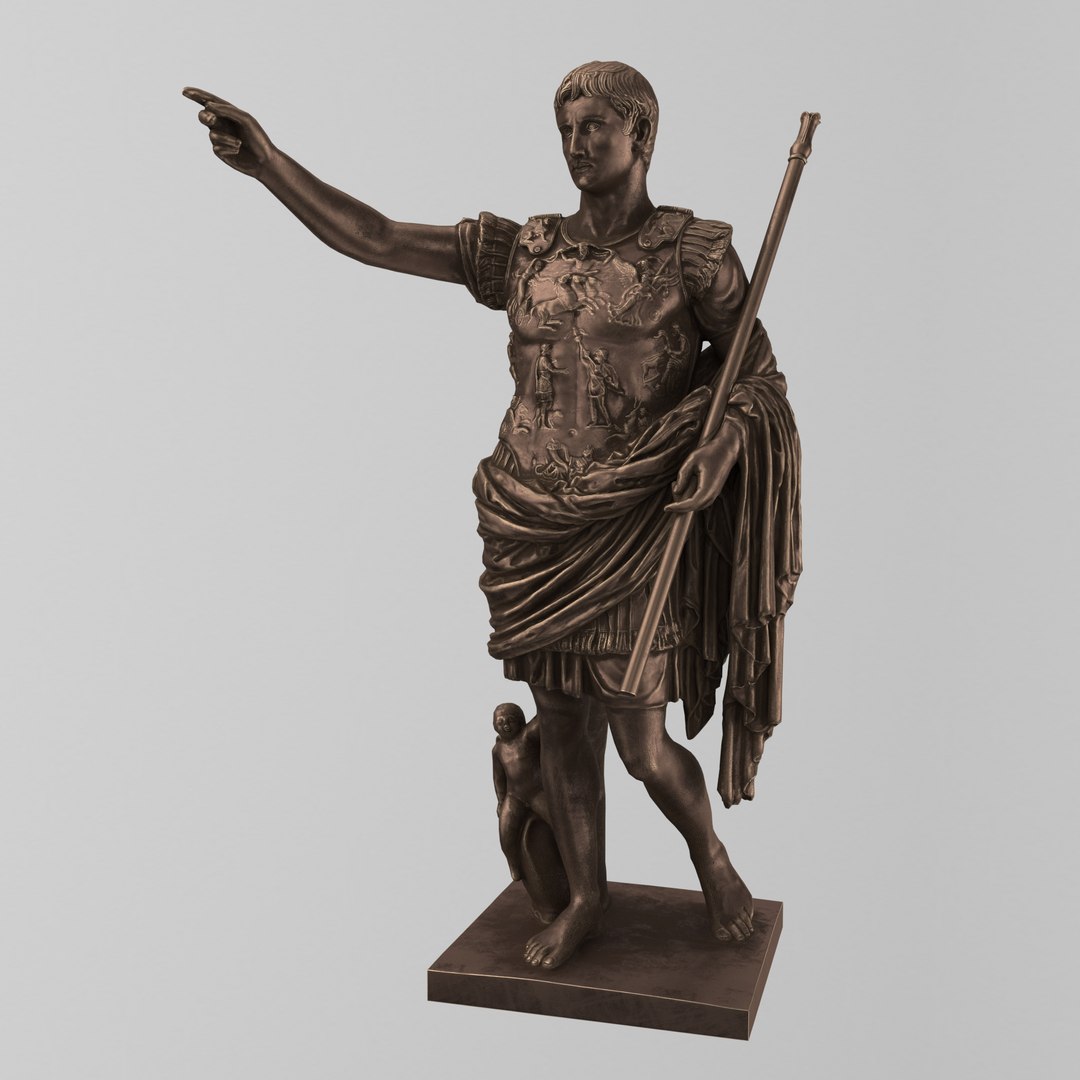 3D Bronze Caesar Augustus 3d Model - TurboSquid 1847895