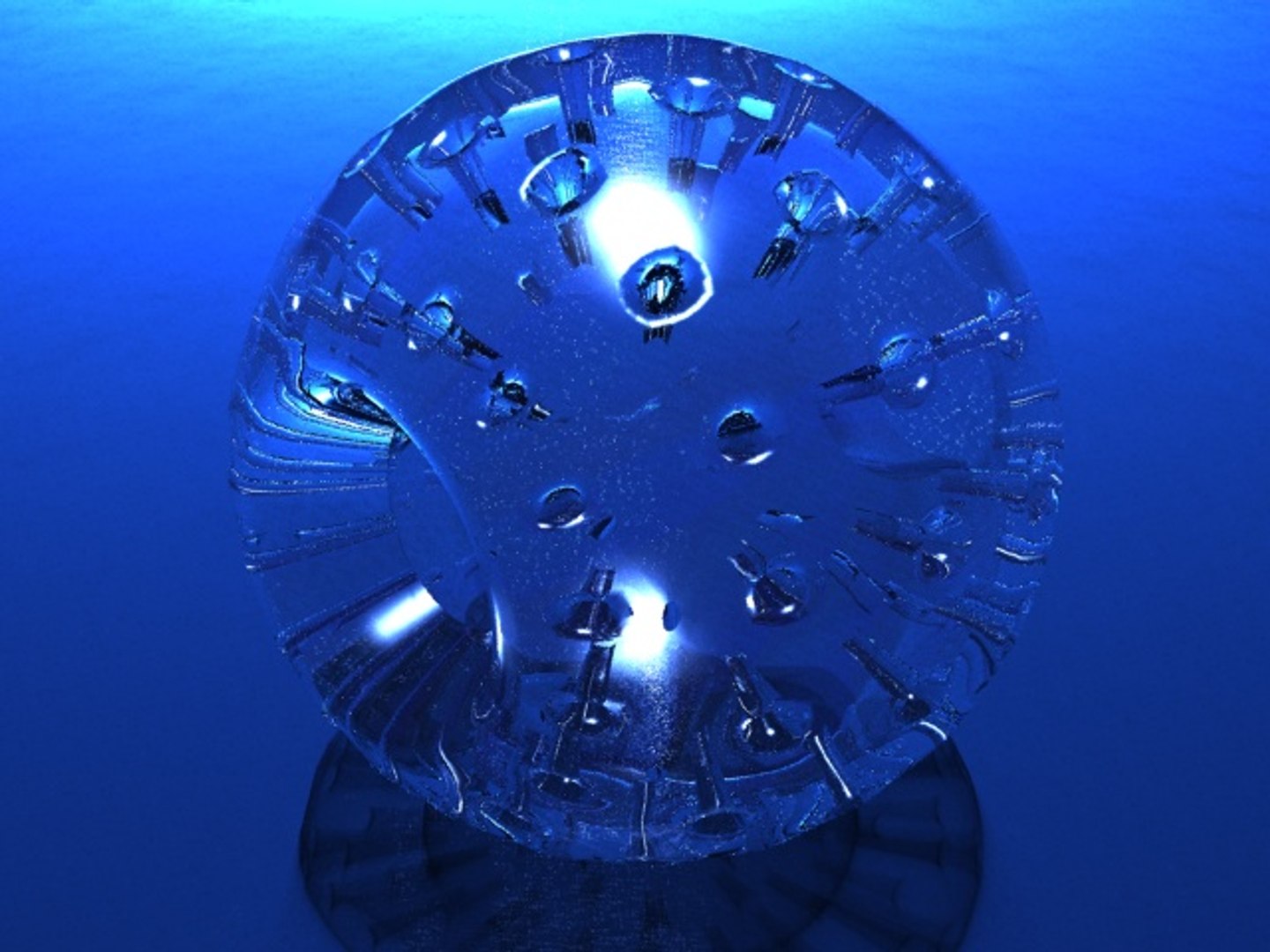Zorb Swimming Ball 3d Model