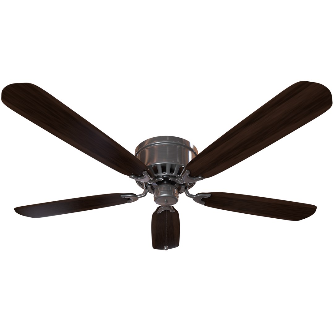 Realistic ceiling fan 3D model - TurboSquid 1432740