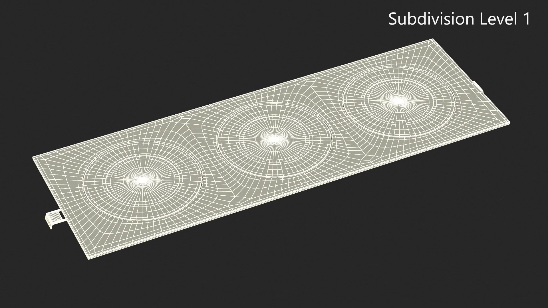 3D Modular Surface Mounted 3 Light Luminaire Gray Model - TurboSquid ...