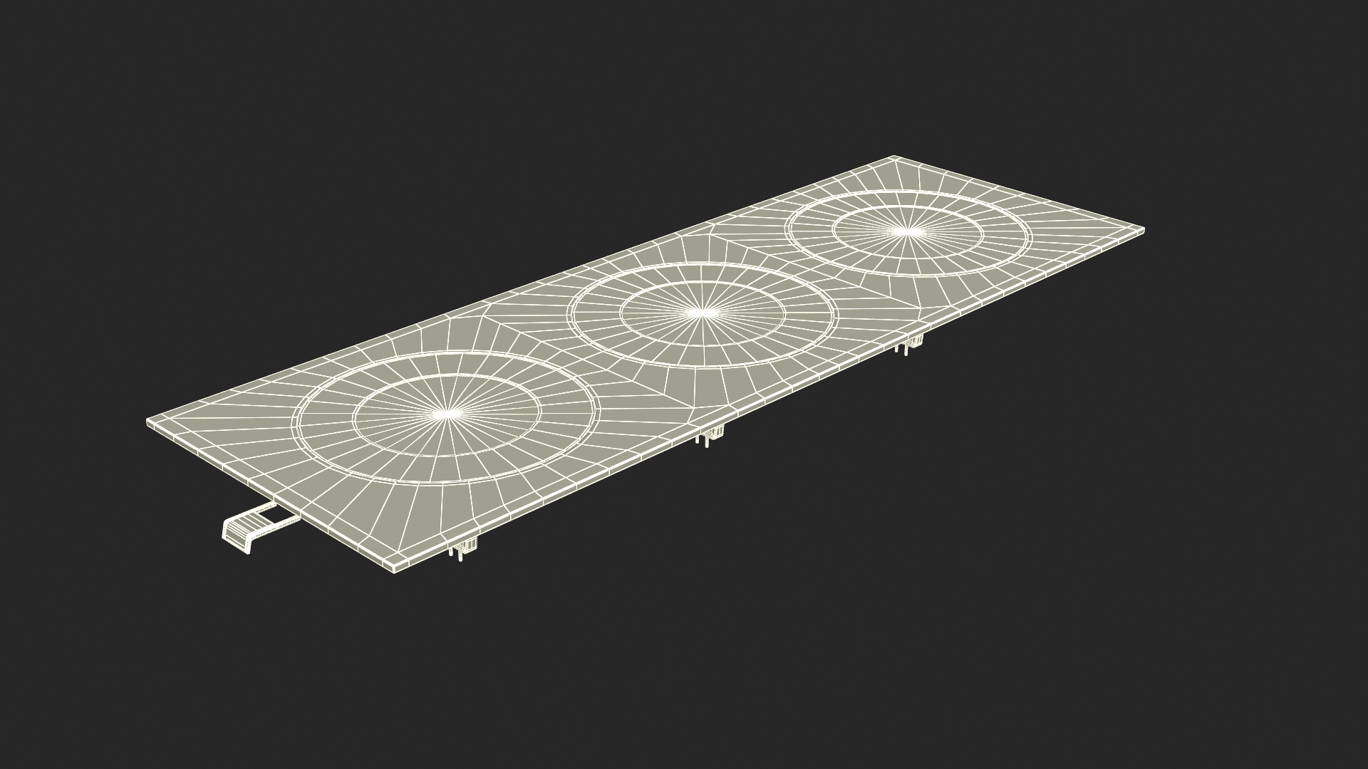 3D Modular Surface Mounted 3 Light Luminaire Gray Model - TurboSquid ...