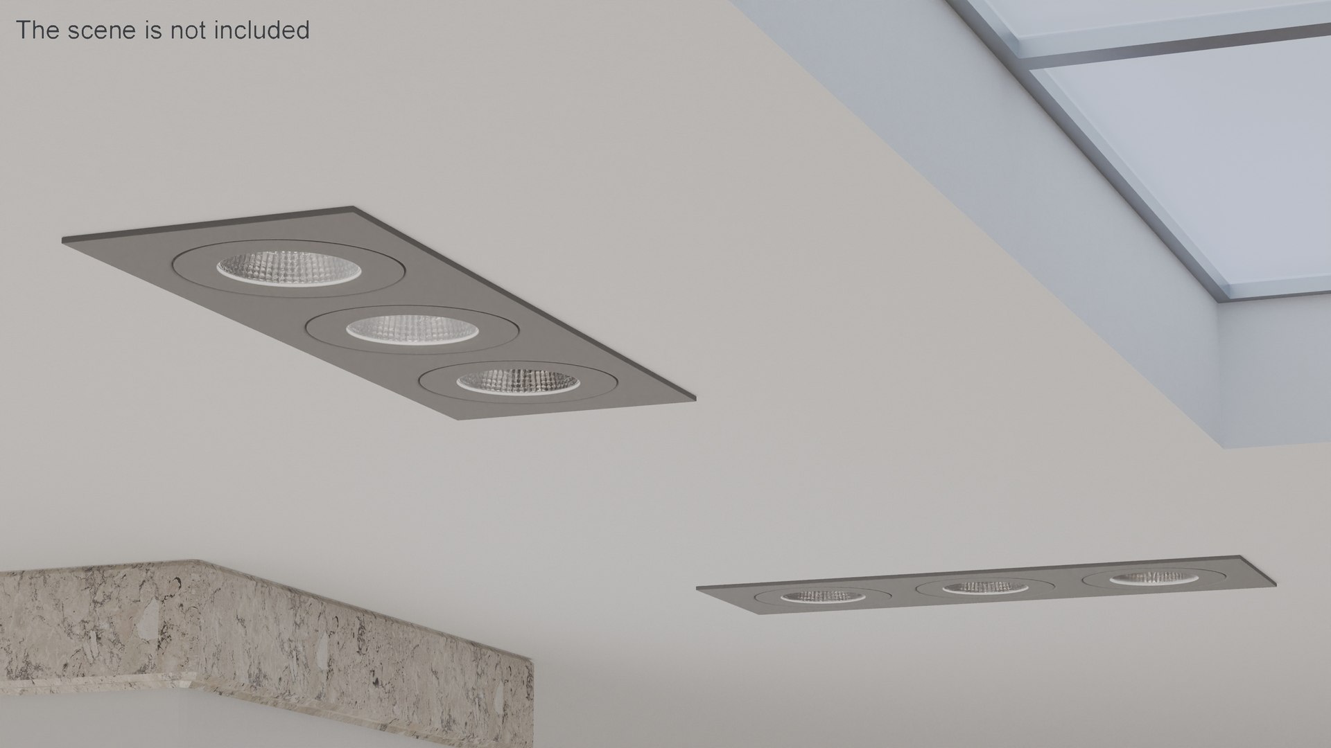 3D Modular Surface Mounted 3 Light Luminaire Gray Model - TurboSquid ...