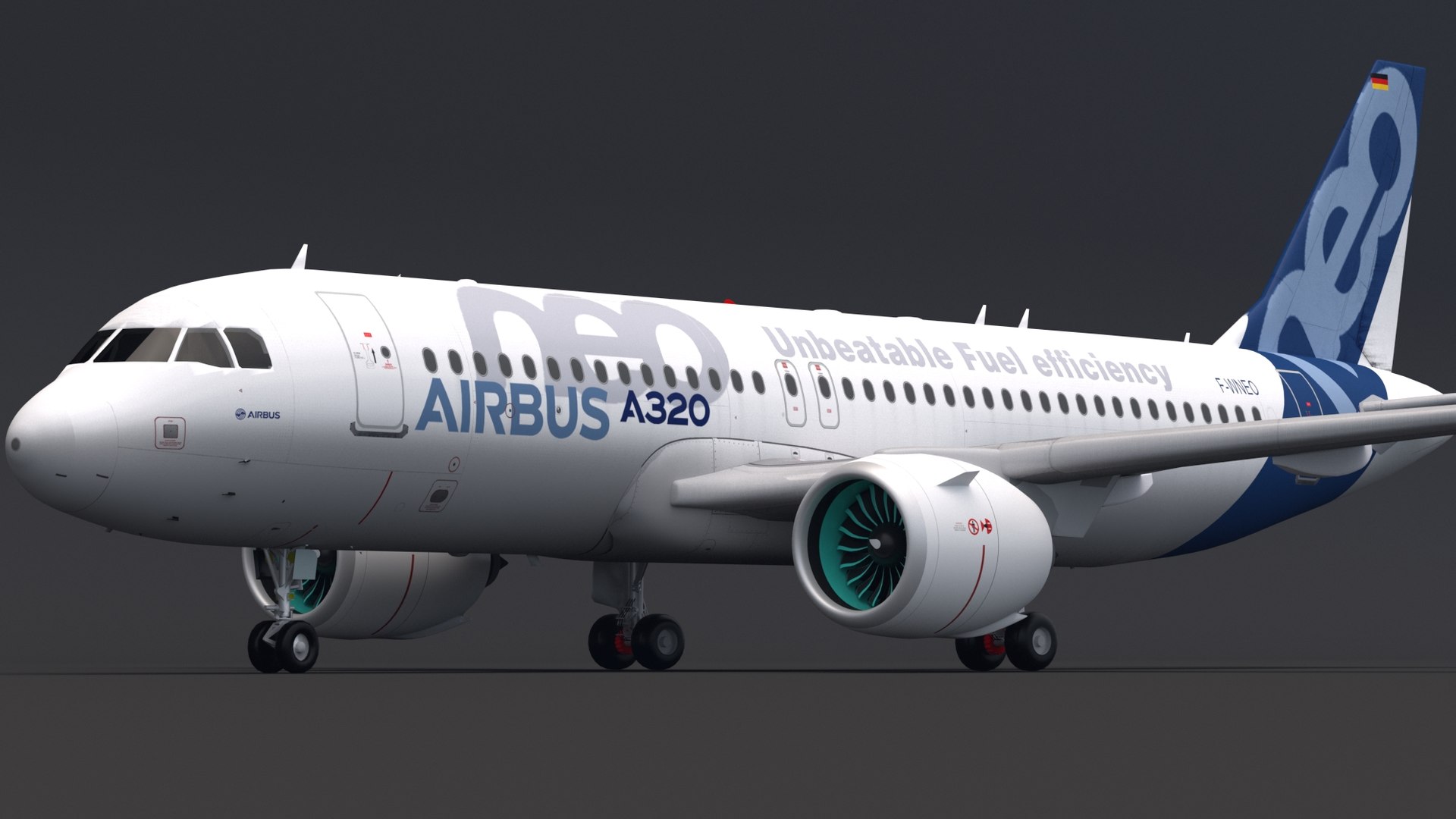 3D Airbus A320neo Model - TurboSquid 1520703