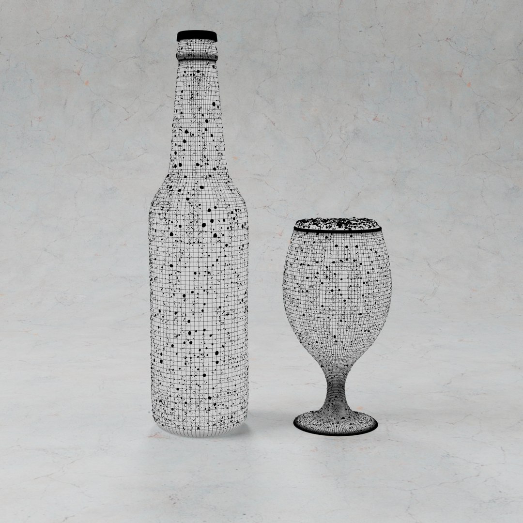 3D Craft Beer Bottle Model - TurboSquid 1462238