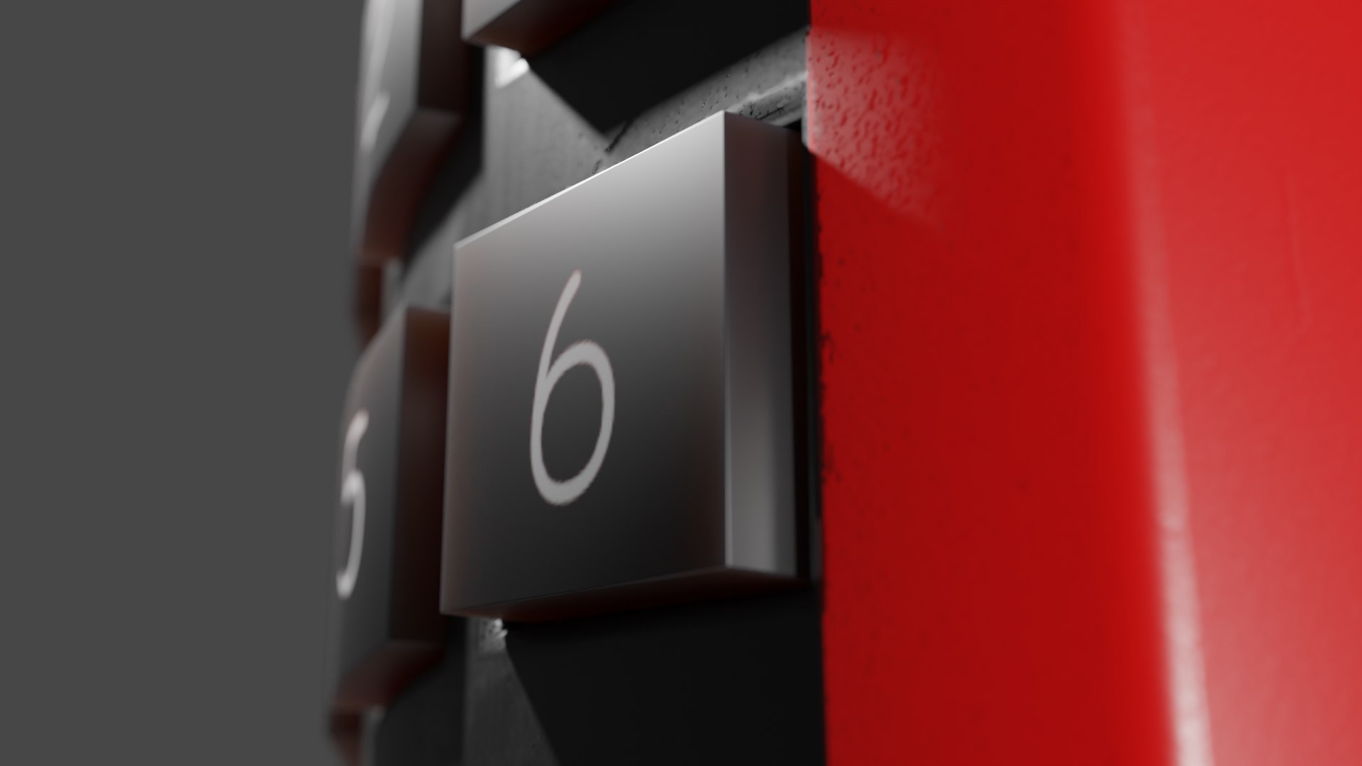 3D Rigged Red TV Remote Control - TurboSquid 2277522