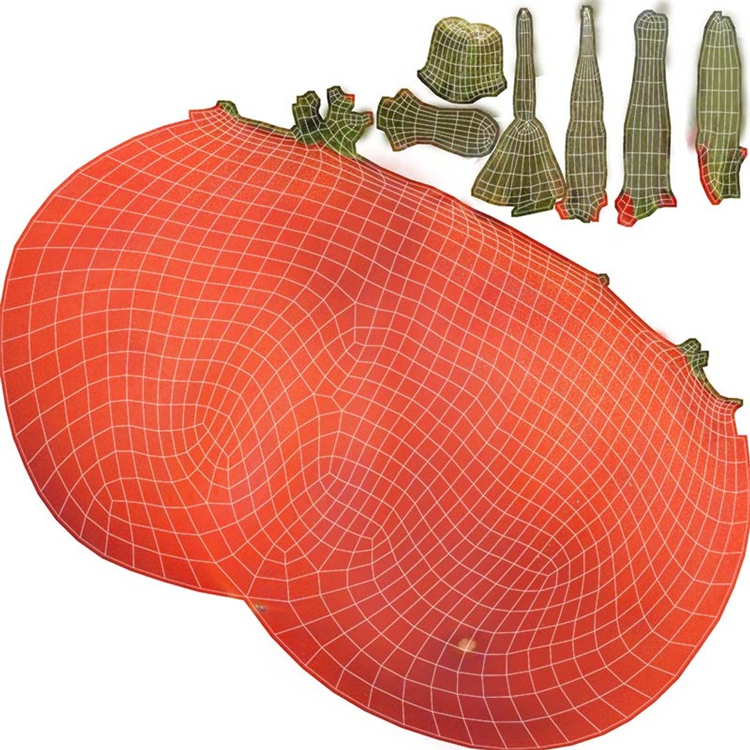 Tomato Remastered 3D Model - TurboSquid 2362483