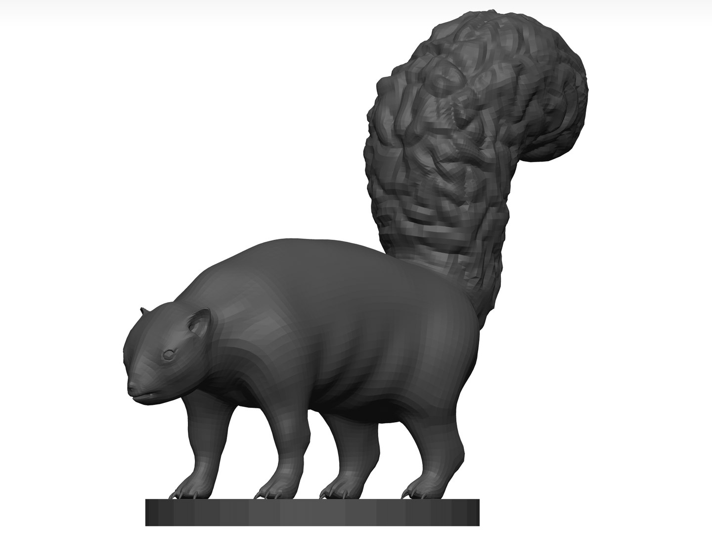 3D model Skunk Stl - TurboSquid 1774295
