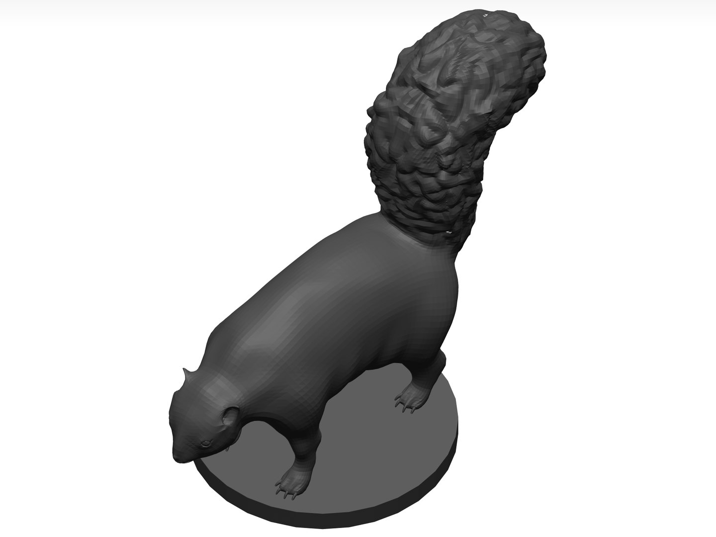 3D model Skunk Stl - TurboSquid 1774295