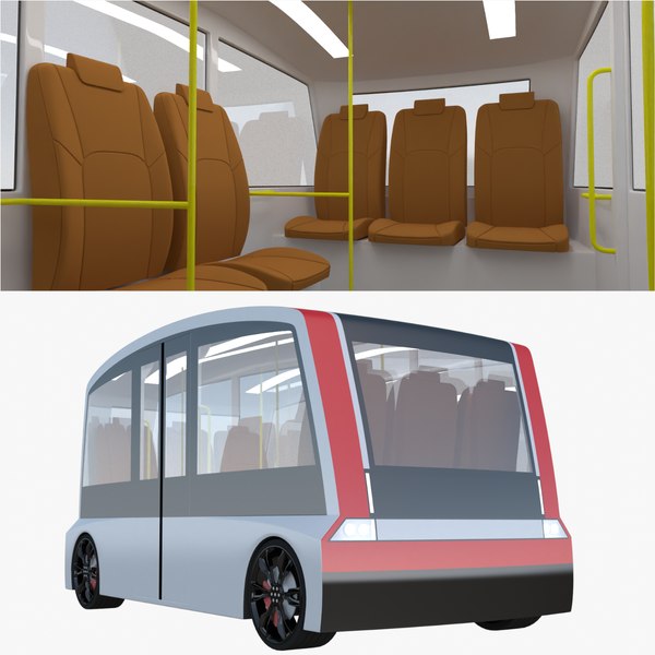 Shuttle minibus concept 3D model - TurboSquid 1927128