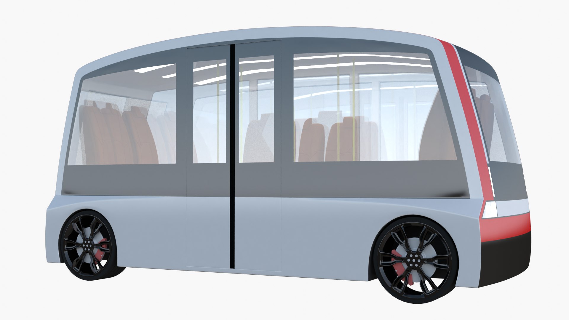 Shuttle Minibus Concept 3D Model - TurboSquid 1927128