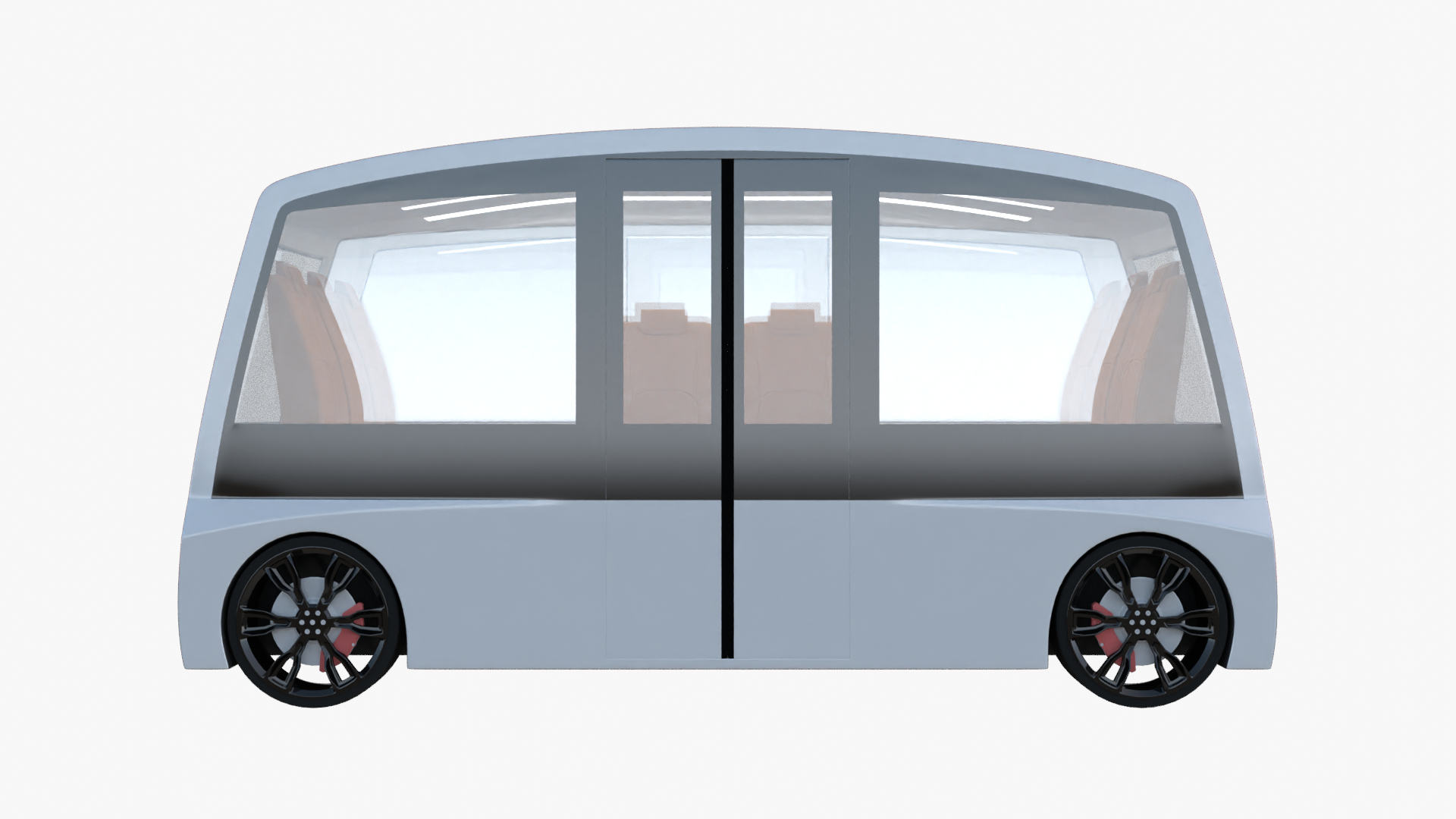 Shuttle Minibus Concept 3D Model - TurboSquid 1927128