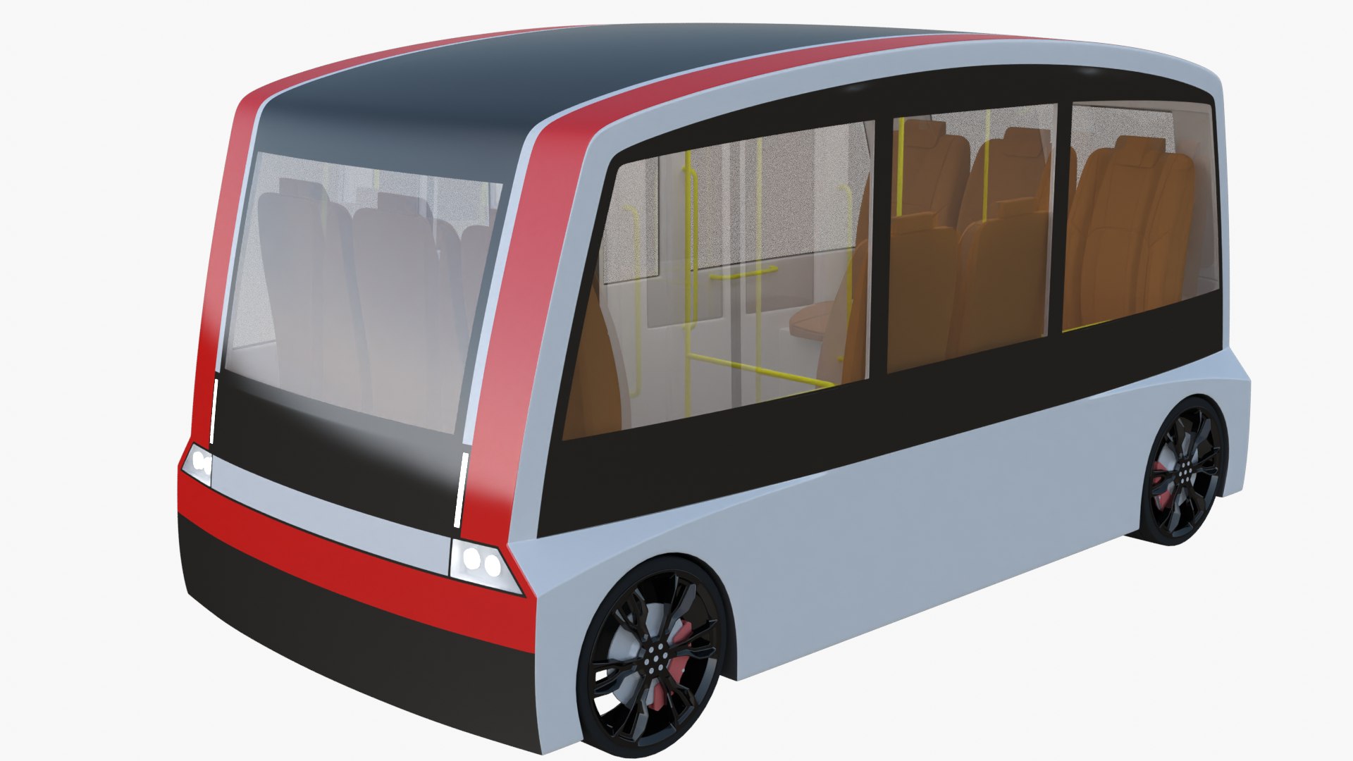 Shuttle Minibus Concept 3D Model - TurboSquid 1927128