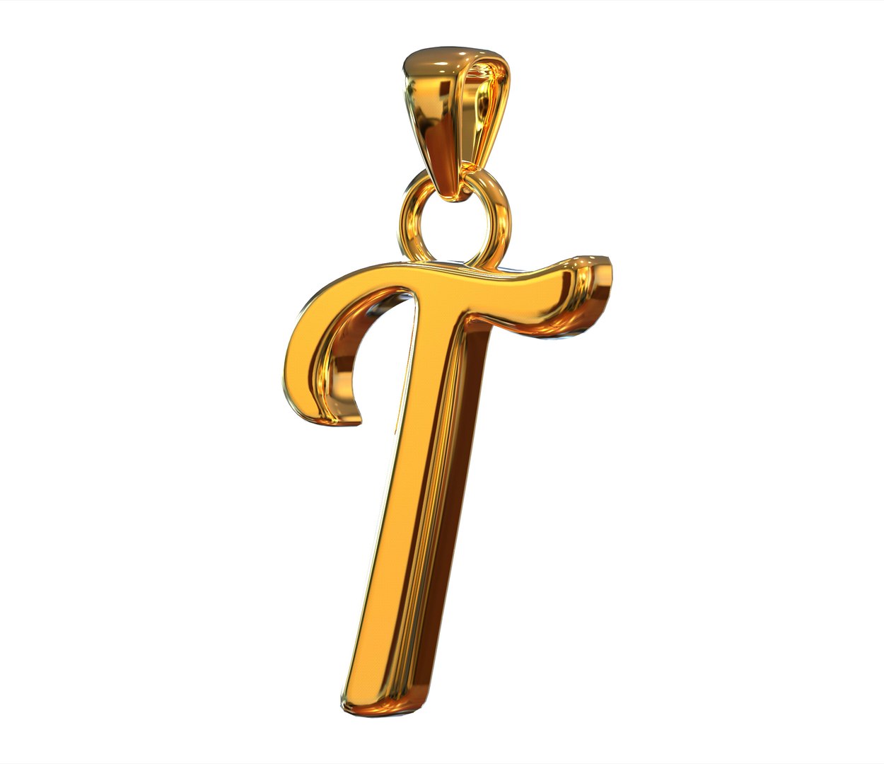 3D T Pendant - TurboSquid 1534209
