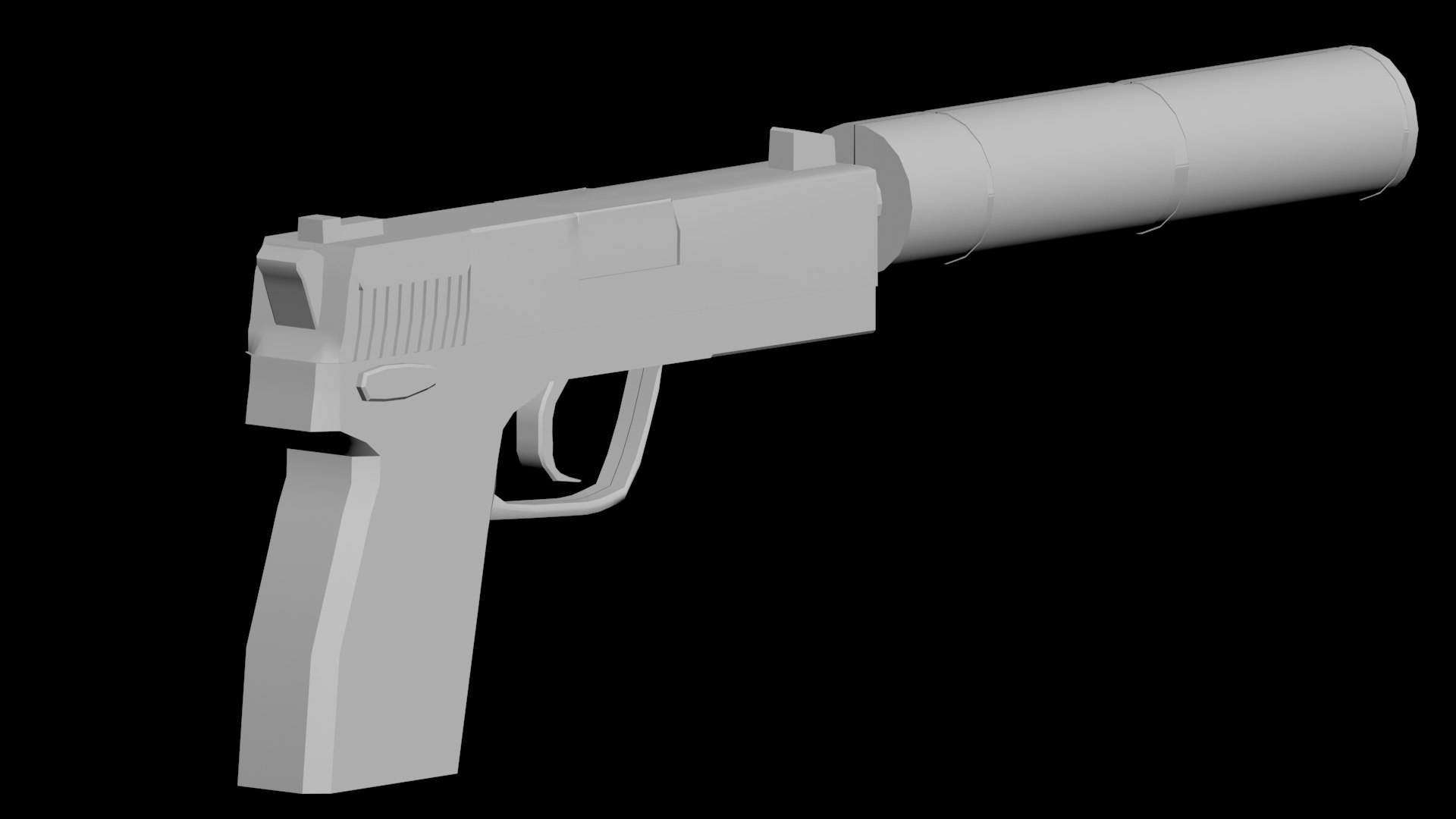 Pistol 3D Model - TurboSquid 1299726
