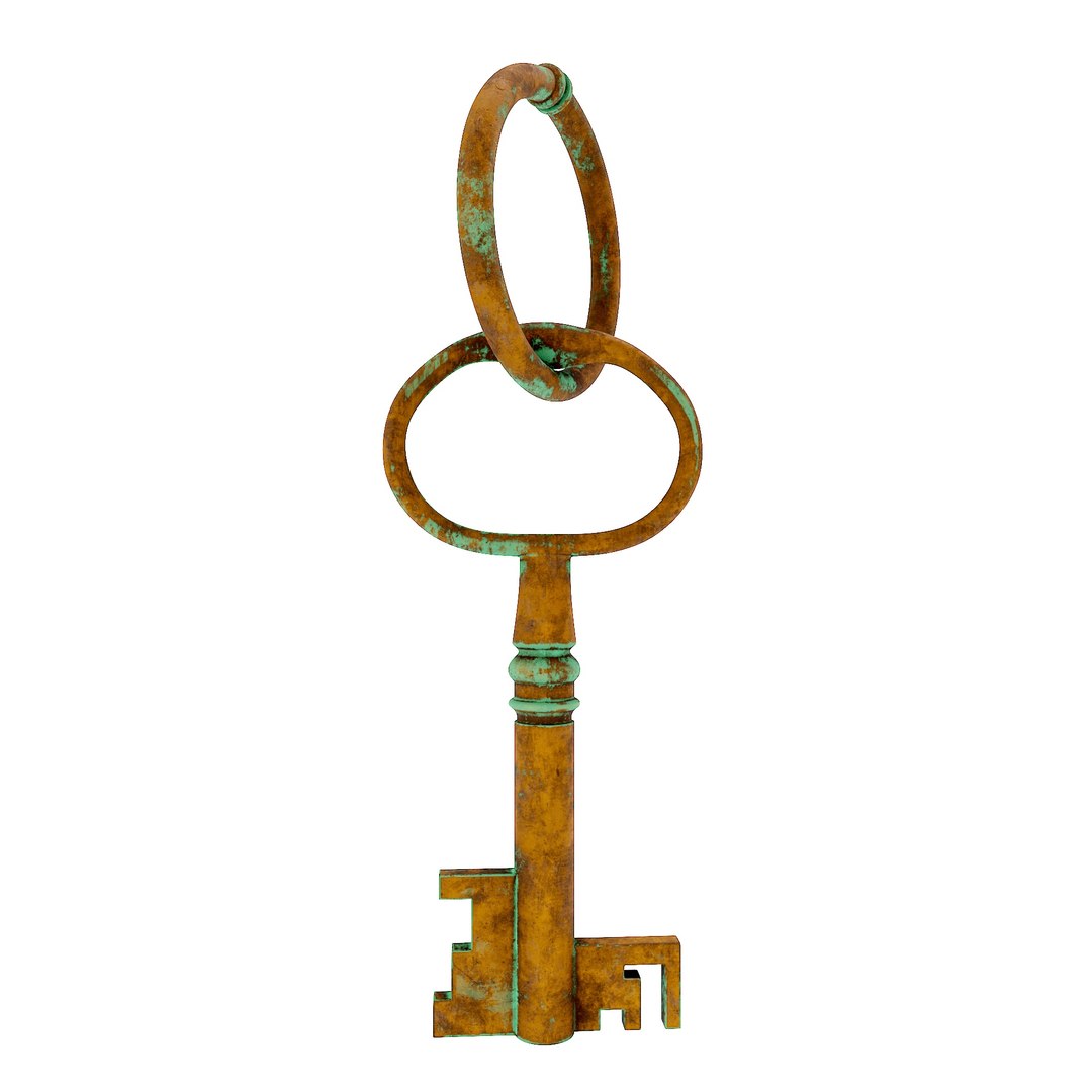Rusty Iron Key 3dmodel 3D Model - TurboSquid 1977730