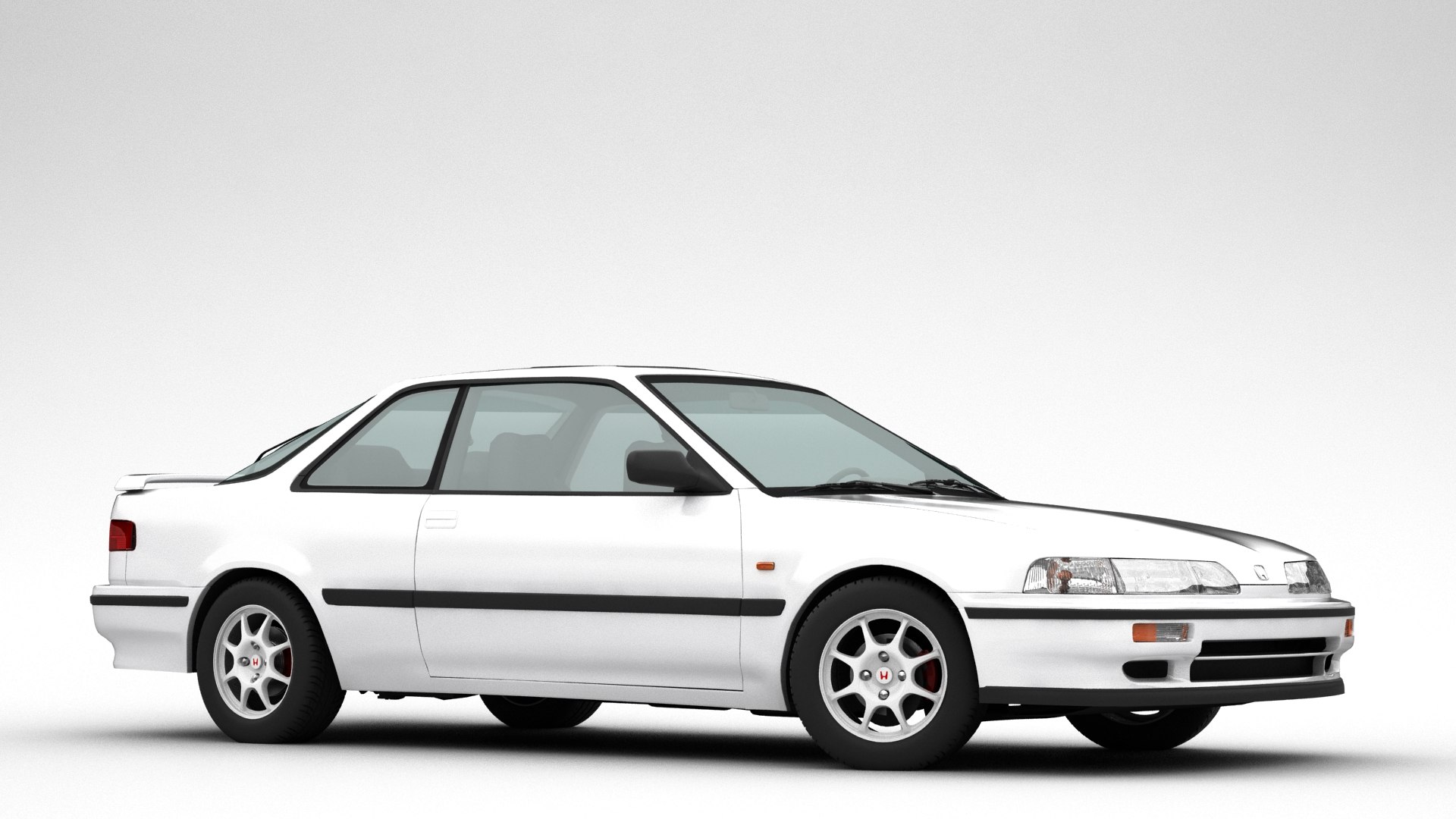 3D Honda Integra Coupe 1990 Model - TurboSquid 2084025