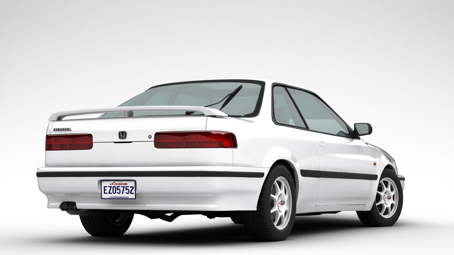 3D Honda Integra Coupe 1990 Model - TurboSquid 2084025