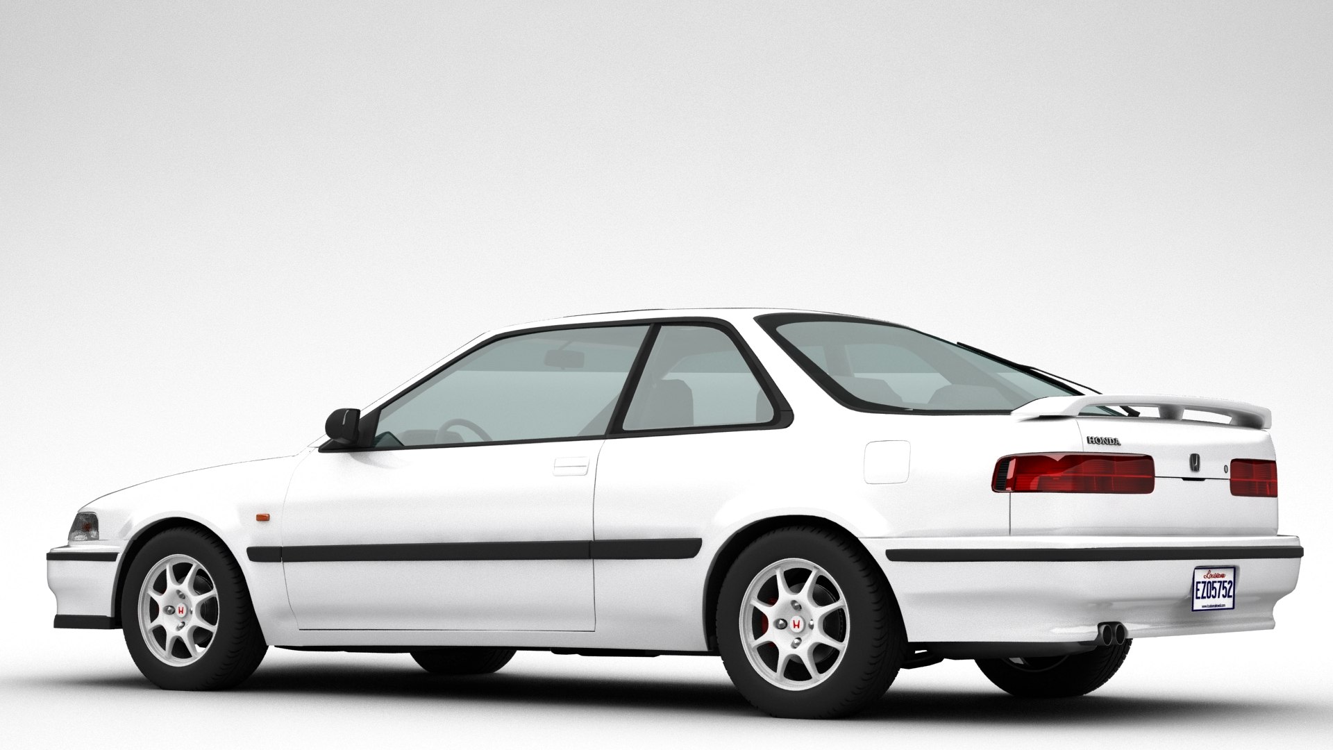 3D Honda Integra Coupe 1990 Model - TurboSquid 2084025