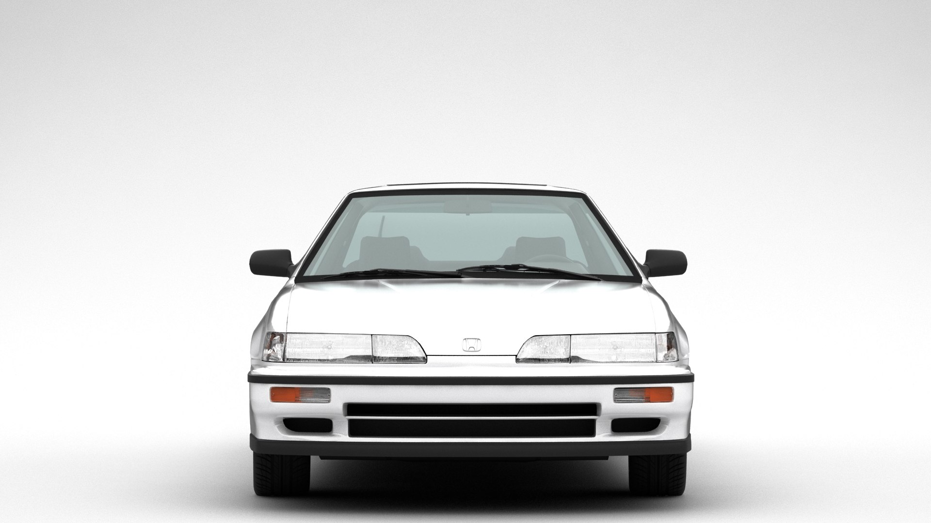 3D Honda Integra Coupe 1990 Model - TurboSquid 2084025