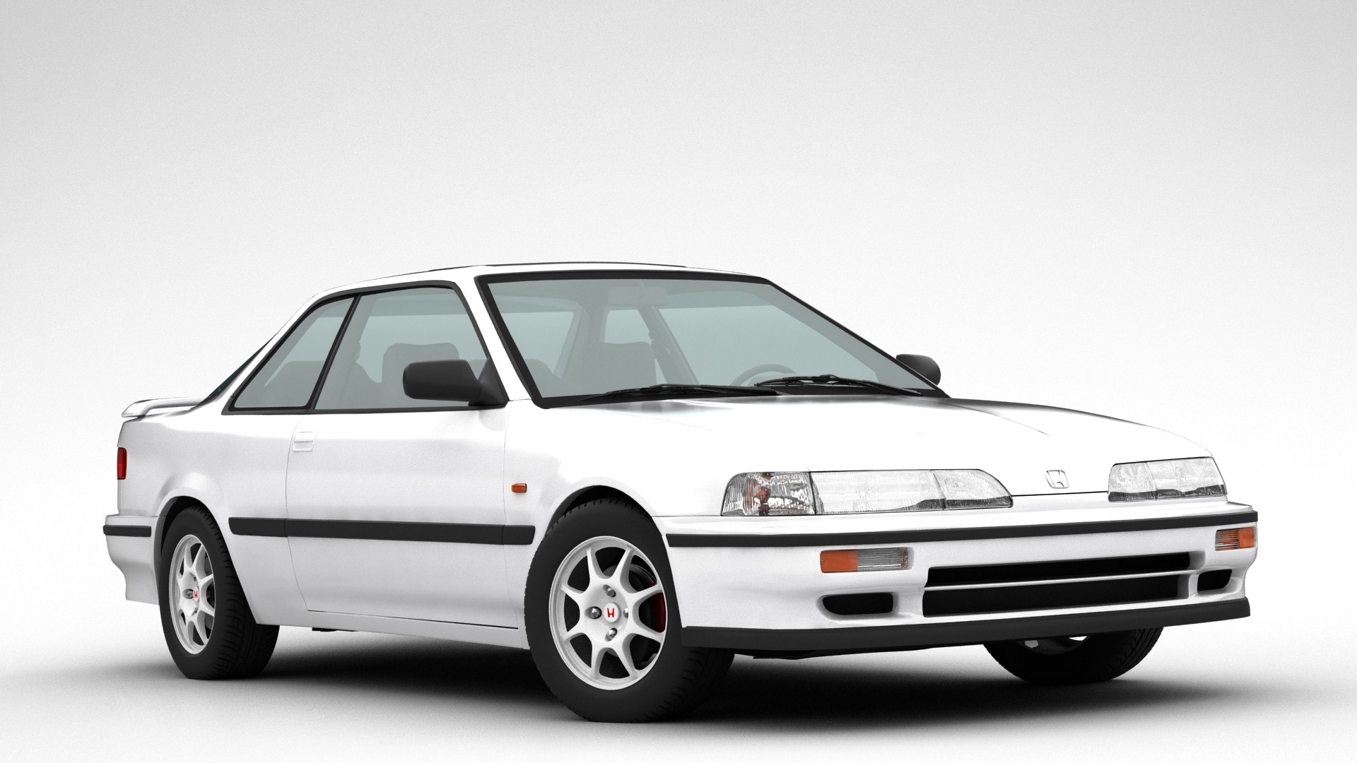 3D Honda Integra Coupe 1990 Model - TurboSquid 2084025