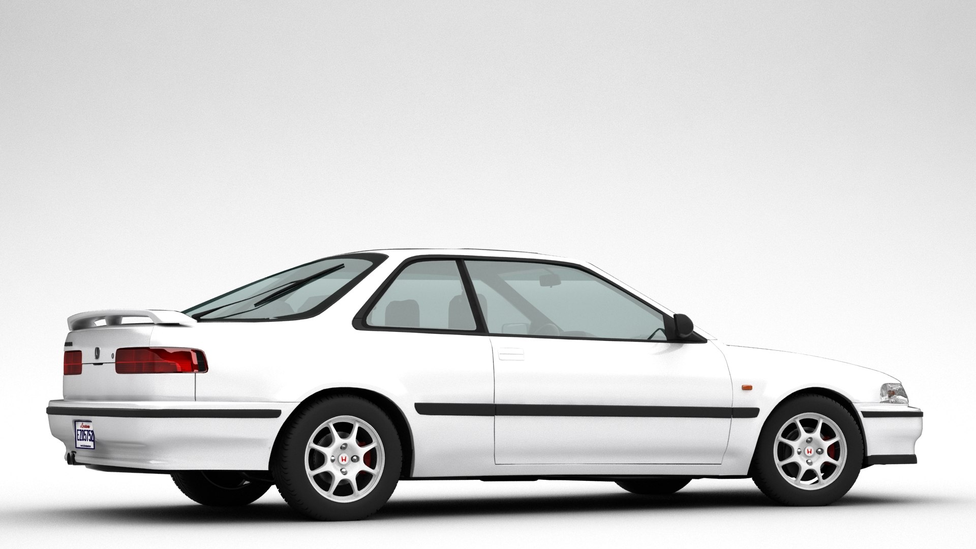 3D Honda Integra Coupe 1990 Model - TurboSquid 2084025