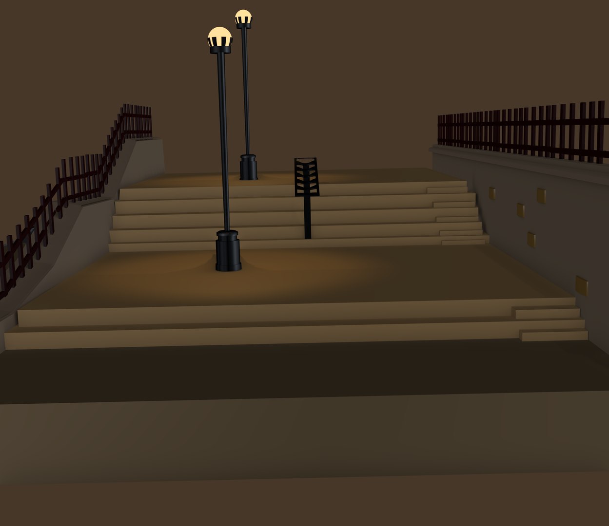 3D Stairs Blender Model - TurboSquid 1625516