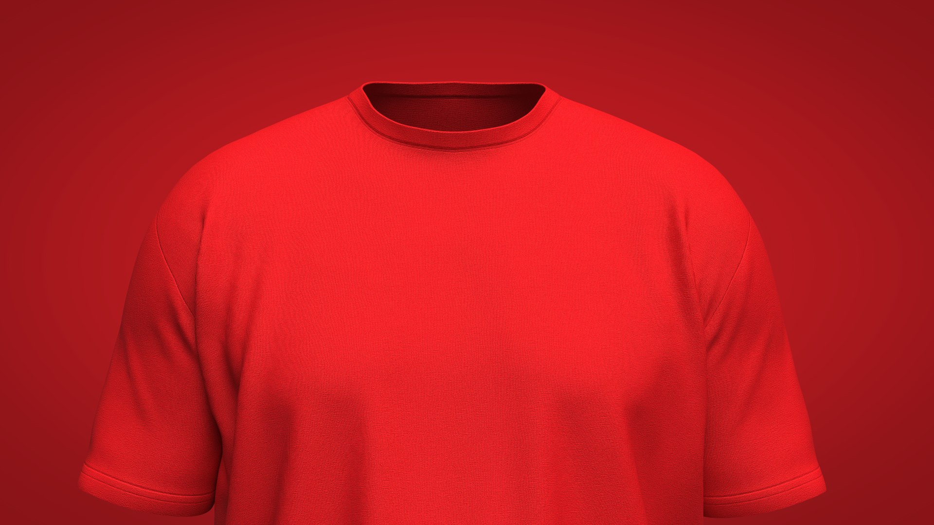 Oversized Comfort Soft Worn Tee 3D Model - TurboSquid 1958684