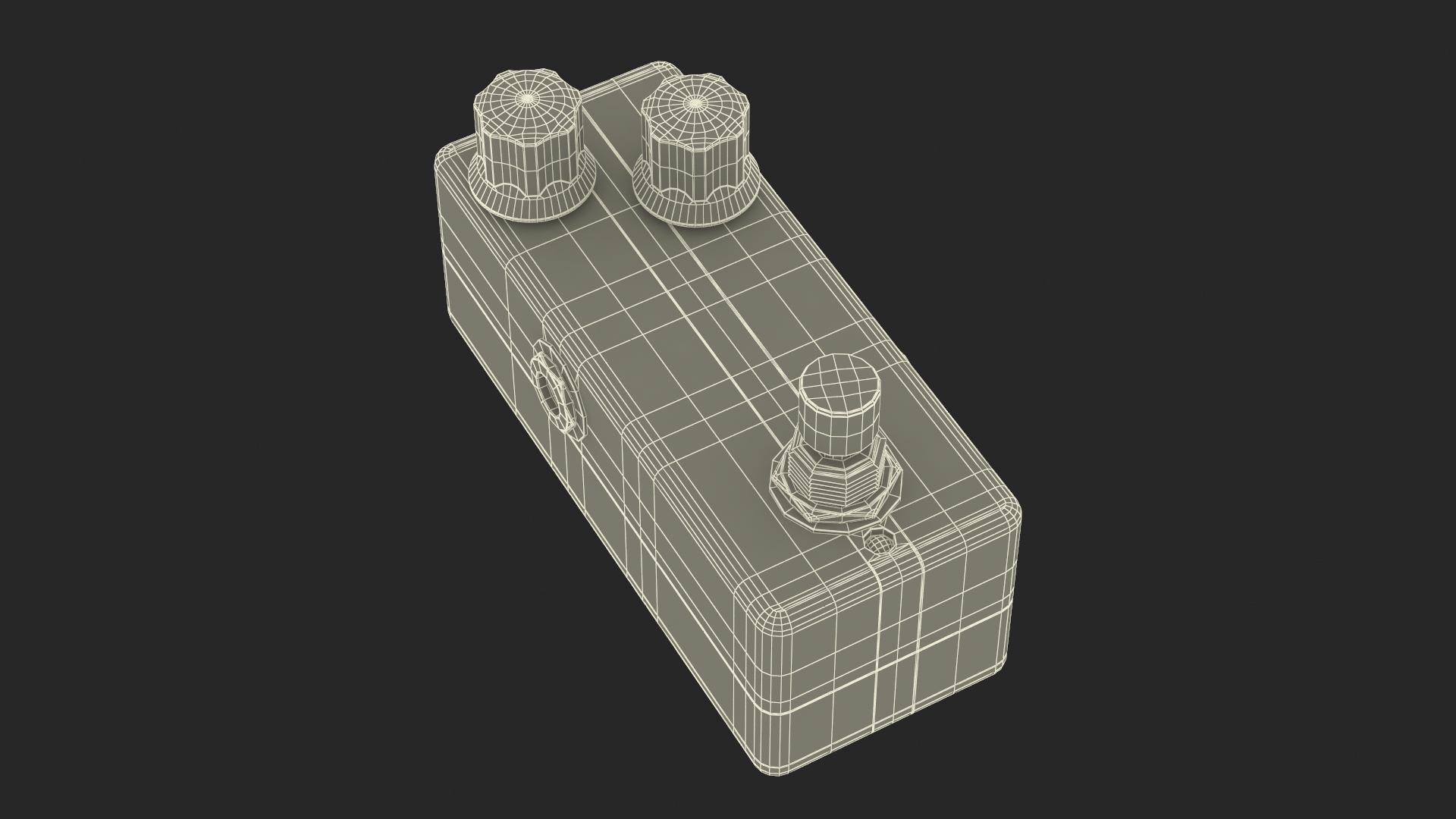 modelo 3d Dunlop M293 MXR Booster Mini - TurboSquid 2393346