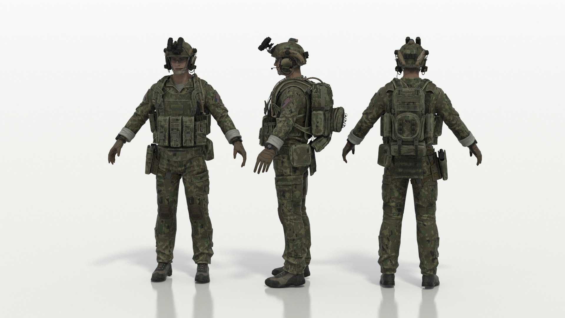 Soldier 3D Model - TurboSquid 2145214