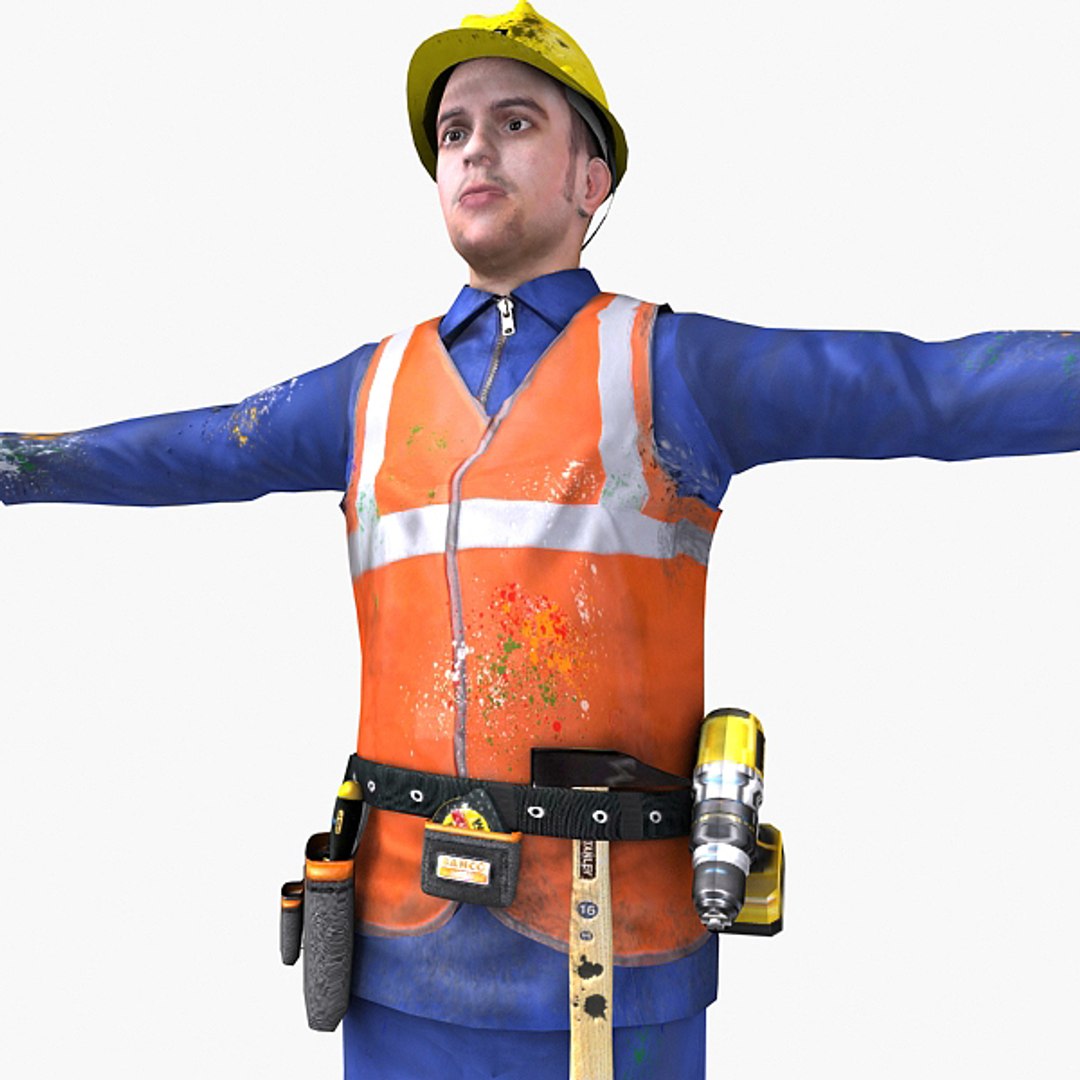 3d Model Worker Tools Ready